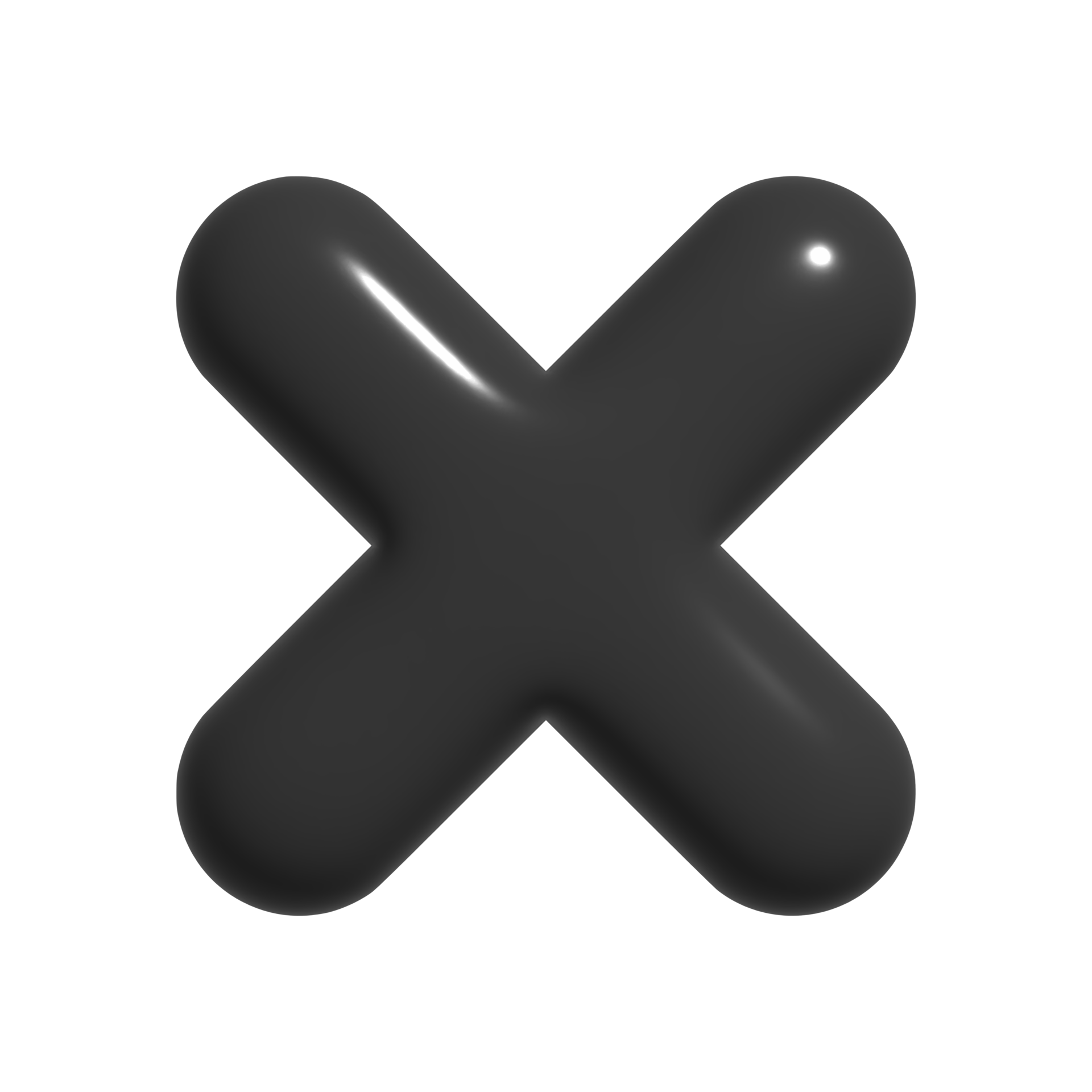 Cancel Delete Cross Icon 3d 24240115 Png