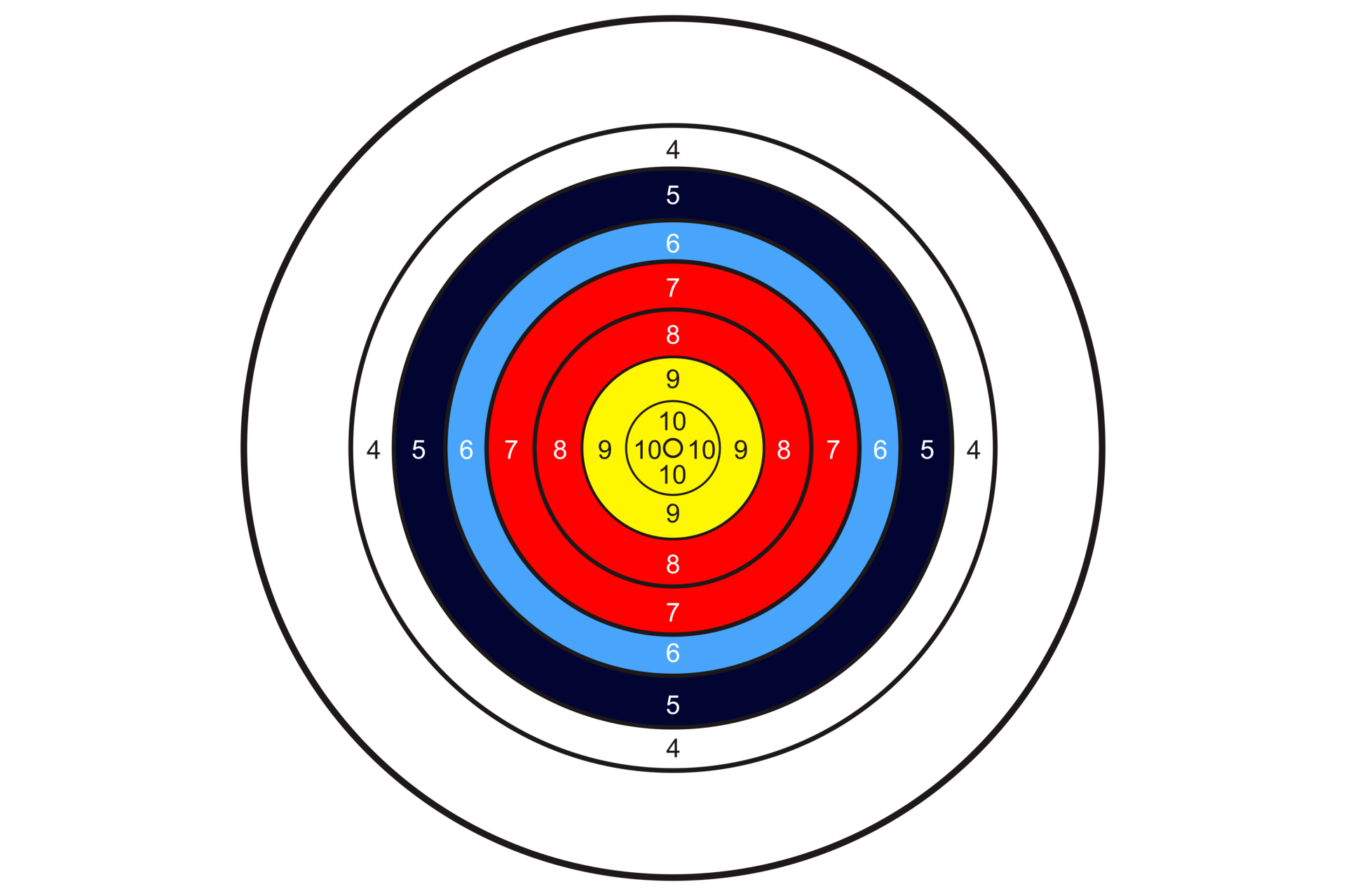 Archery Targets With Transparent Background 24240666 PNG Archery Targets With Transparent Background 24240666 PNG