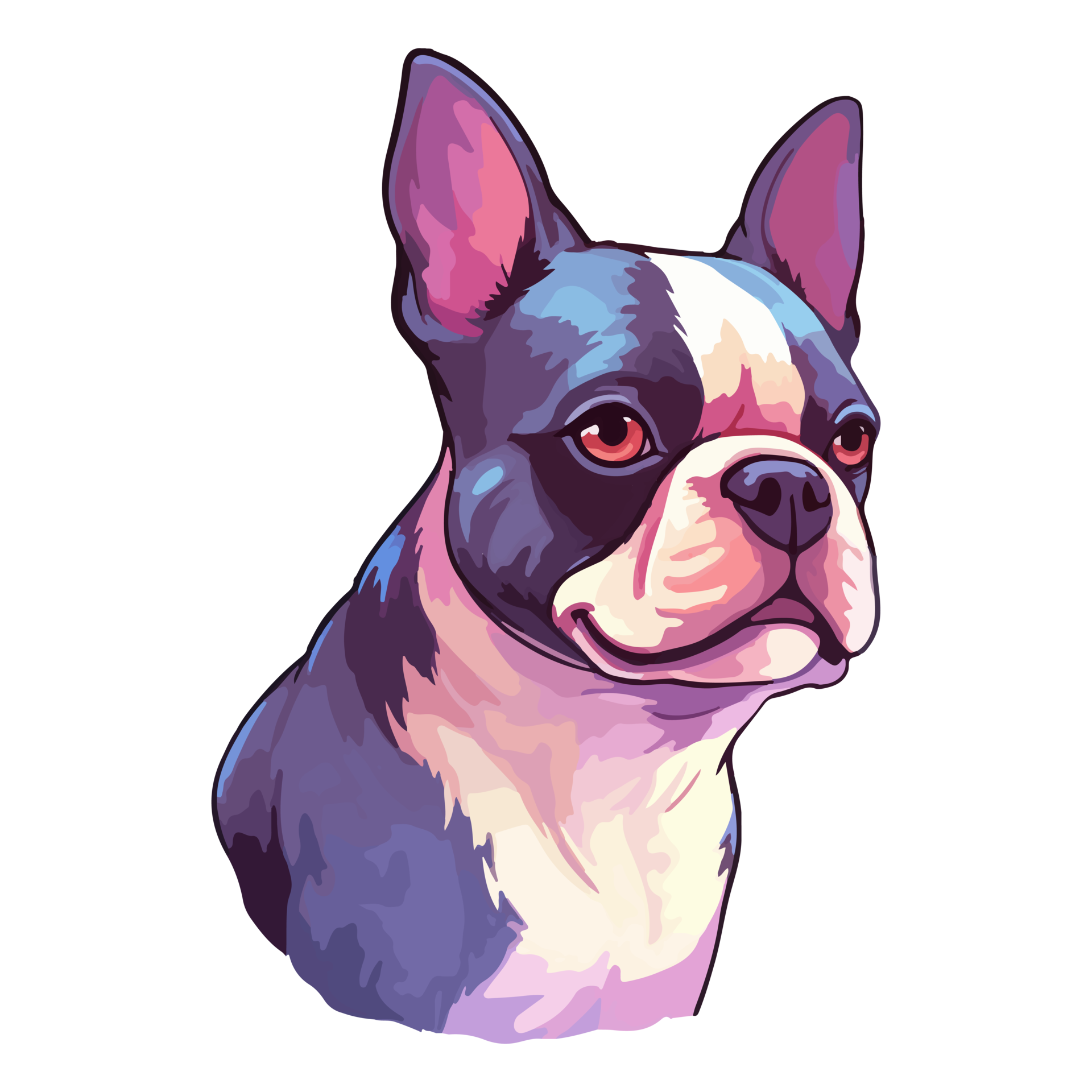 Boston Terrier Clip Art