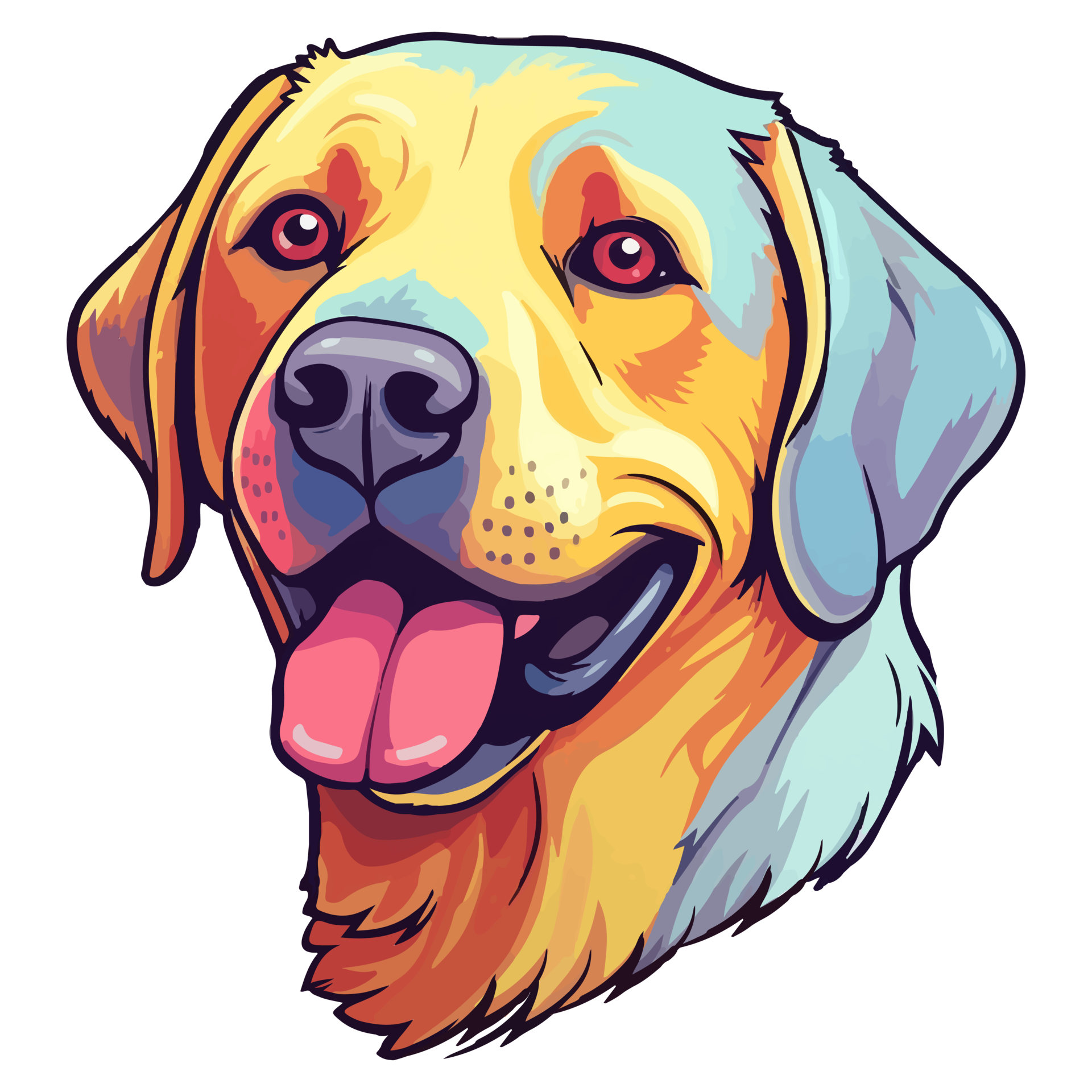 Labrador Great Weekend Clip Art