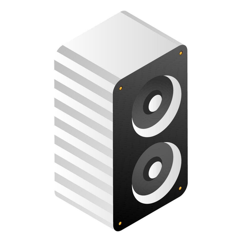 Isometric Sound Speaker Icon 24241689 Vector Art At Vecteezy