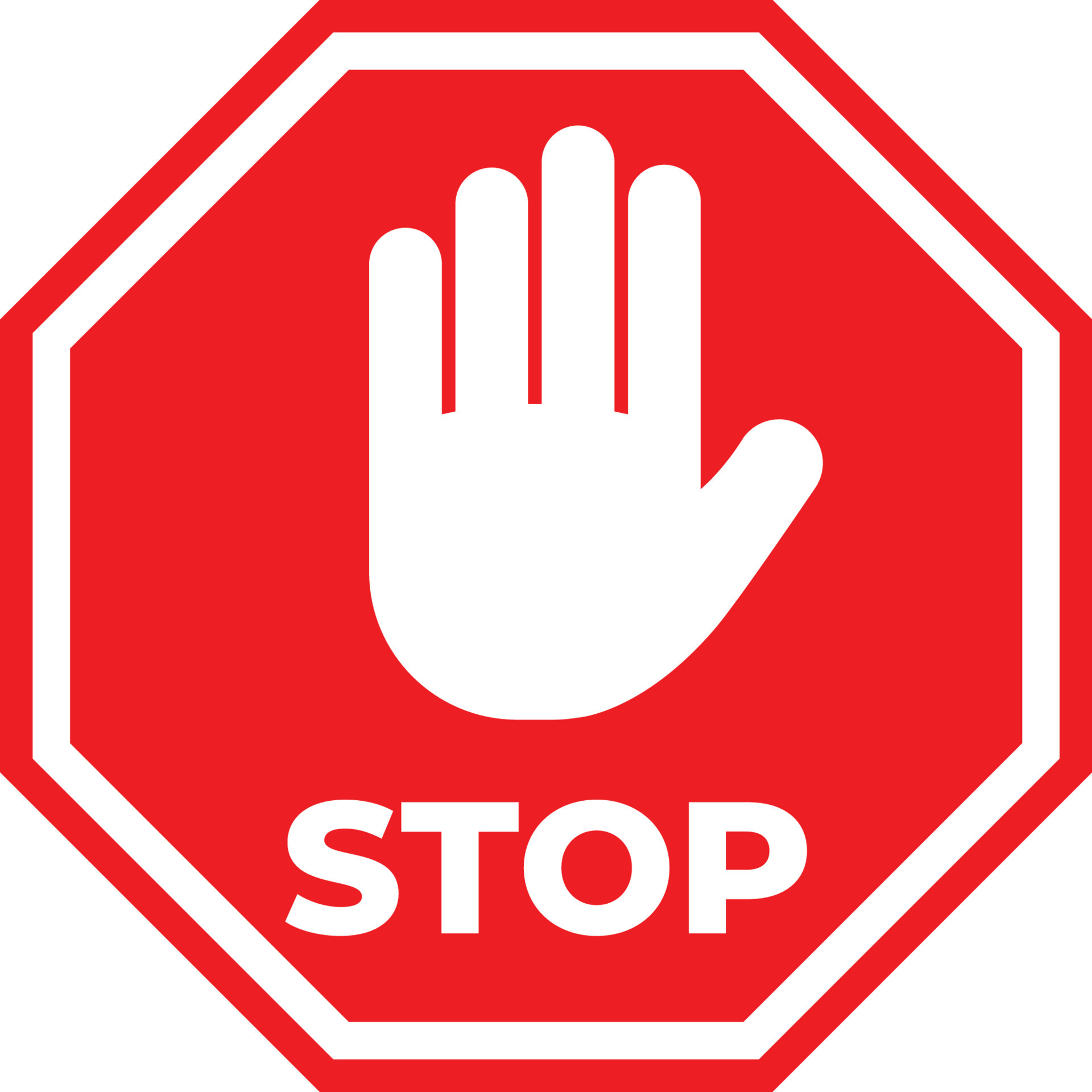 Stop sign icon Notifications that do not do anything. stop sign. the ... Stop sign icon Notifications that do not do anything. stop sign. the ...
