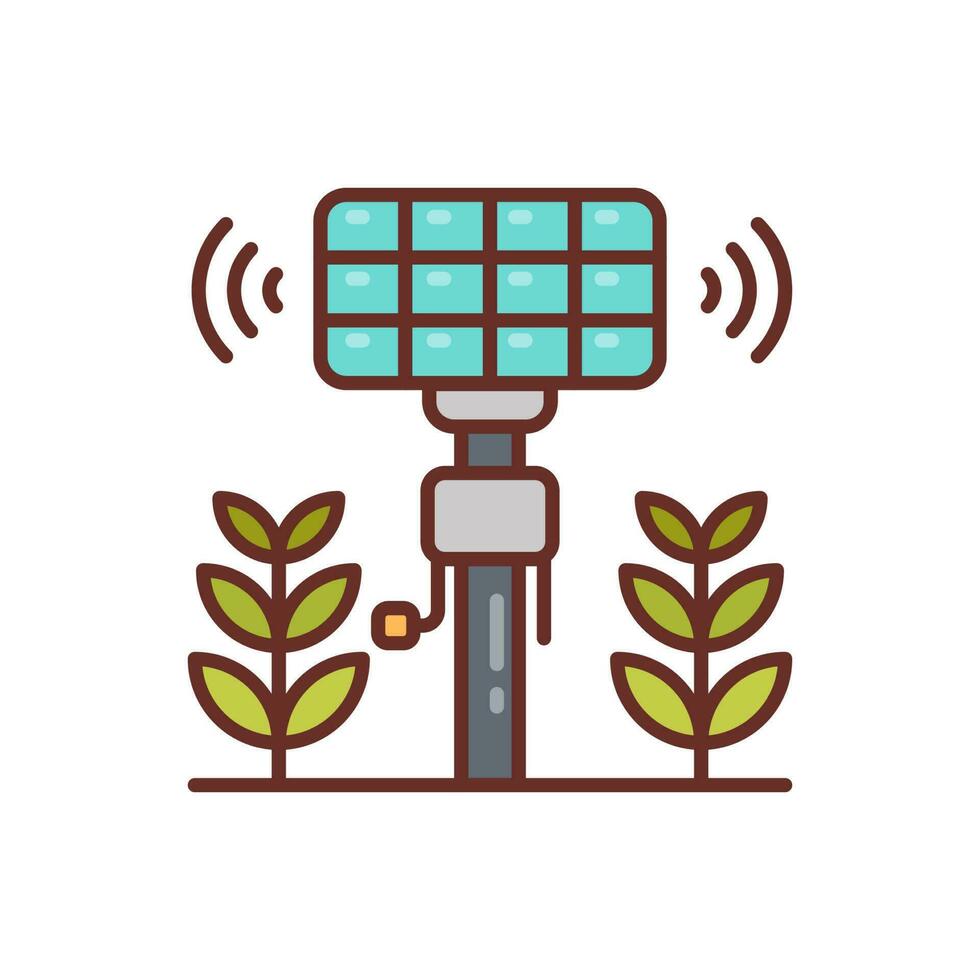 Smart Agriculture Sensor icon in vector. Illustration 24244190 Vector ...
