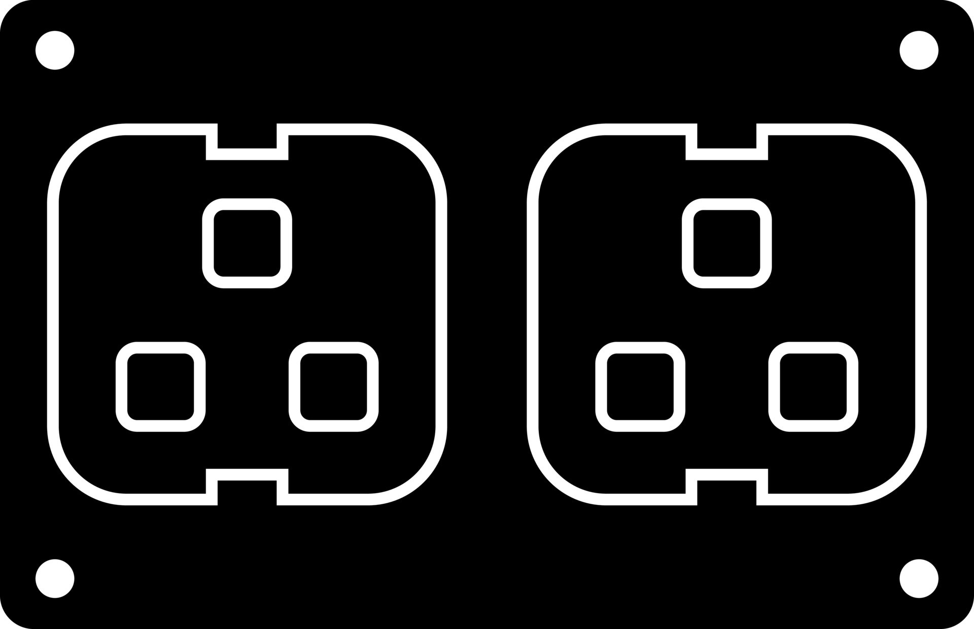 Socket icon in flat style. 24244315 Vector Art at Vecteezy