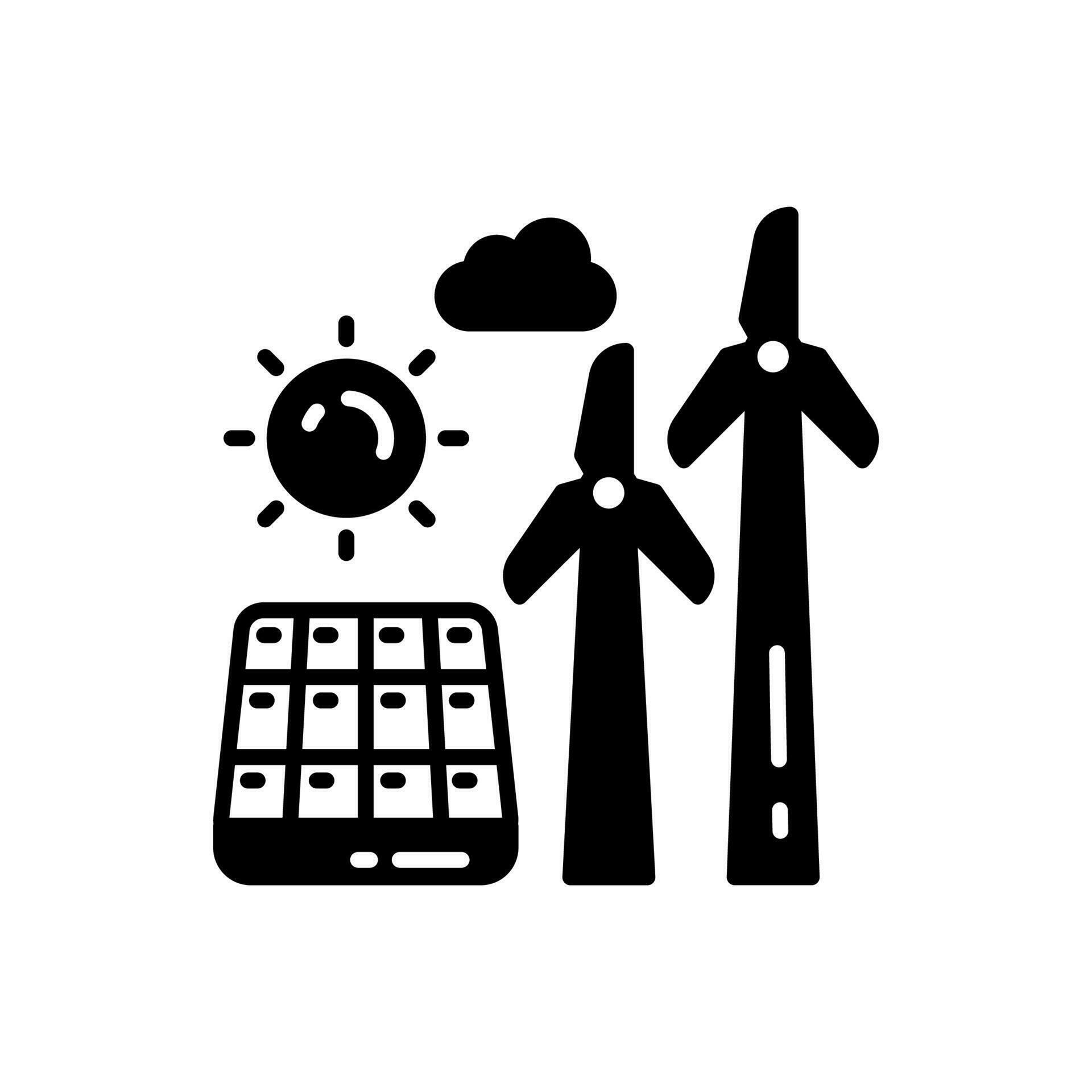 Smart Grid Technology icon in vector. Illustration 24244730 Vector Art ...