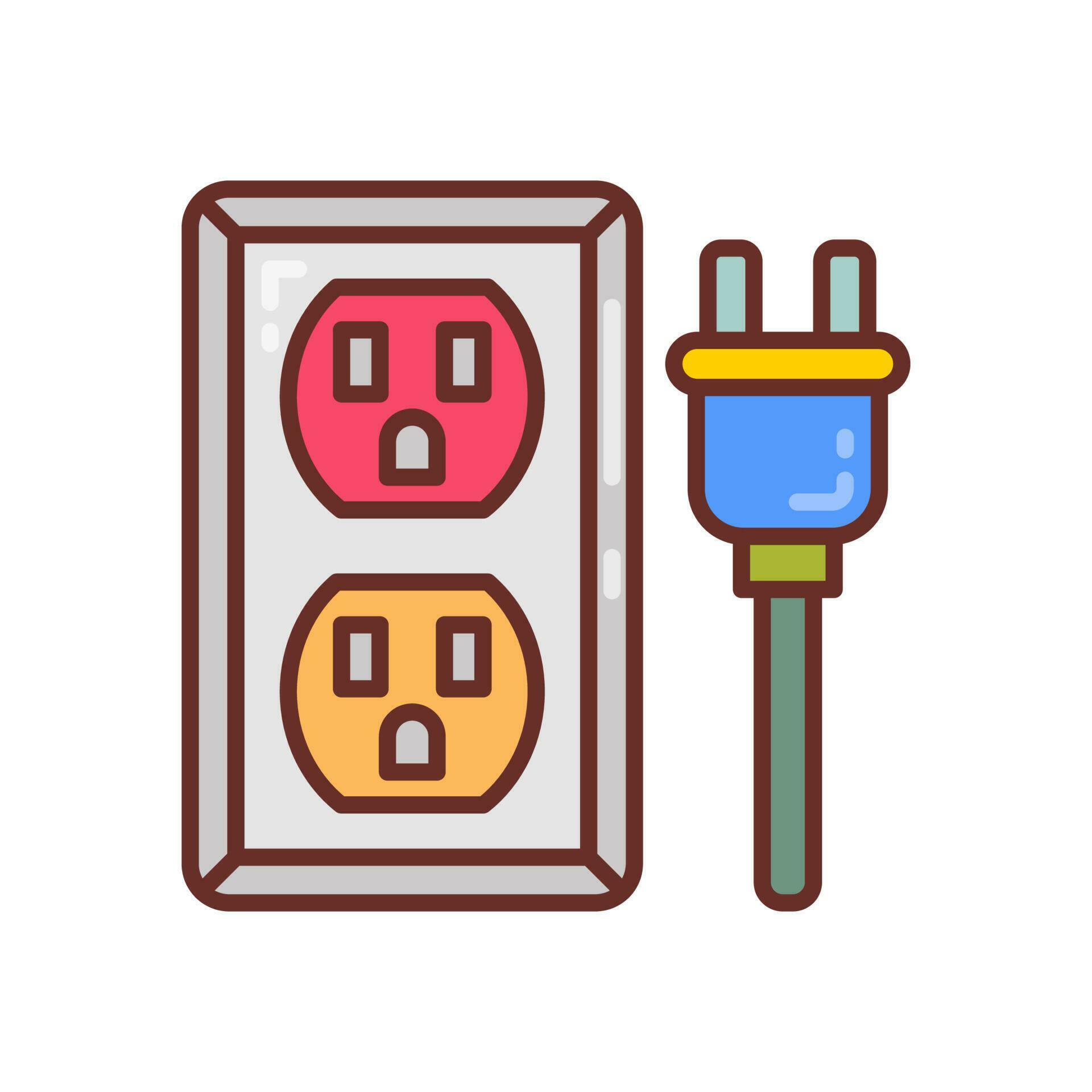 Socket icon in vector. Illustration 24245449 Vector Art at Vecteezy