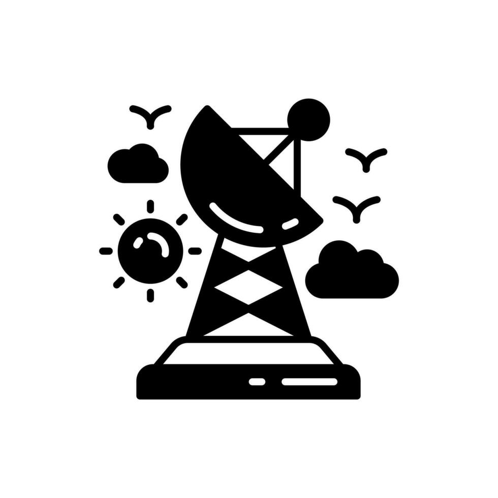 Advanced Weather Forecasting icon in vector. Illustration 24245501 ...