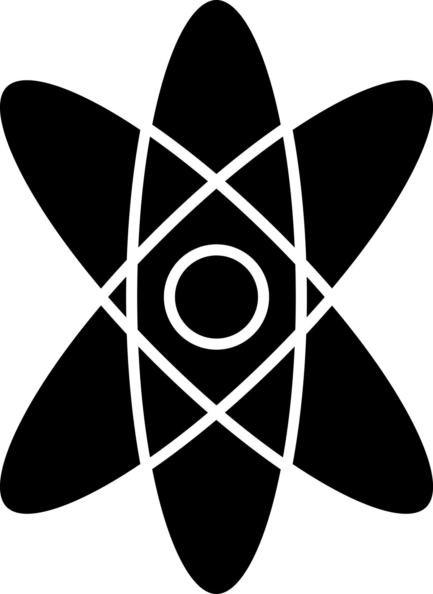 Illustration Of Black And White Atomic Structure Icon 24253036 Vector Art At Vecteezy