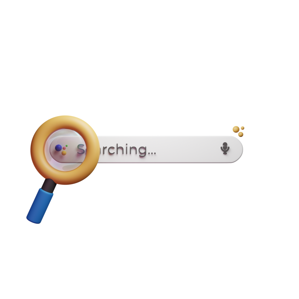 3d Render Search Engine 24253320 Png