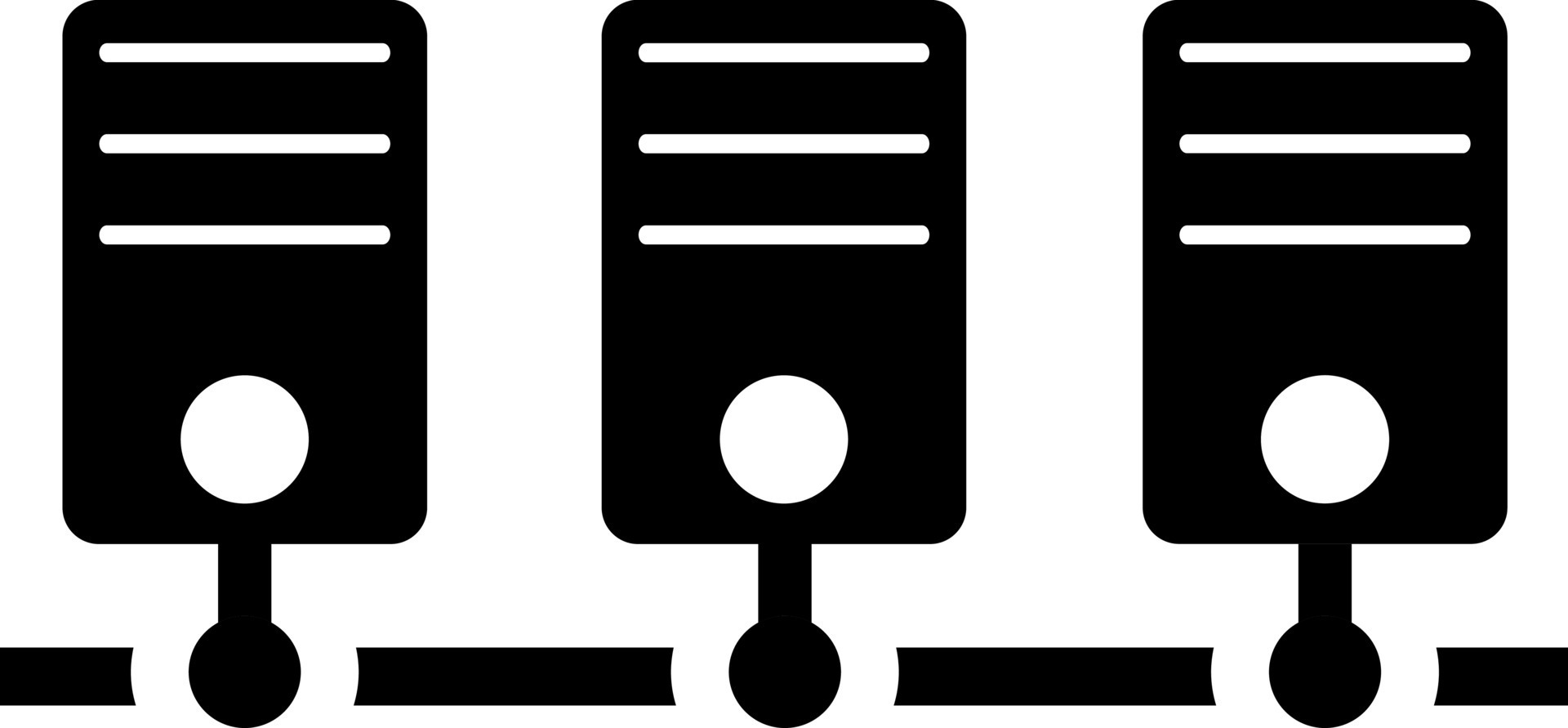 Flat style server connection icon. 24254919 Vector Art at Vecteezy