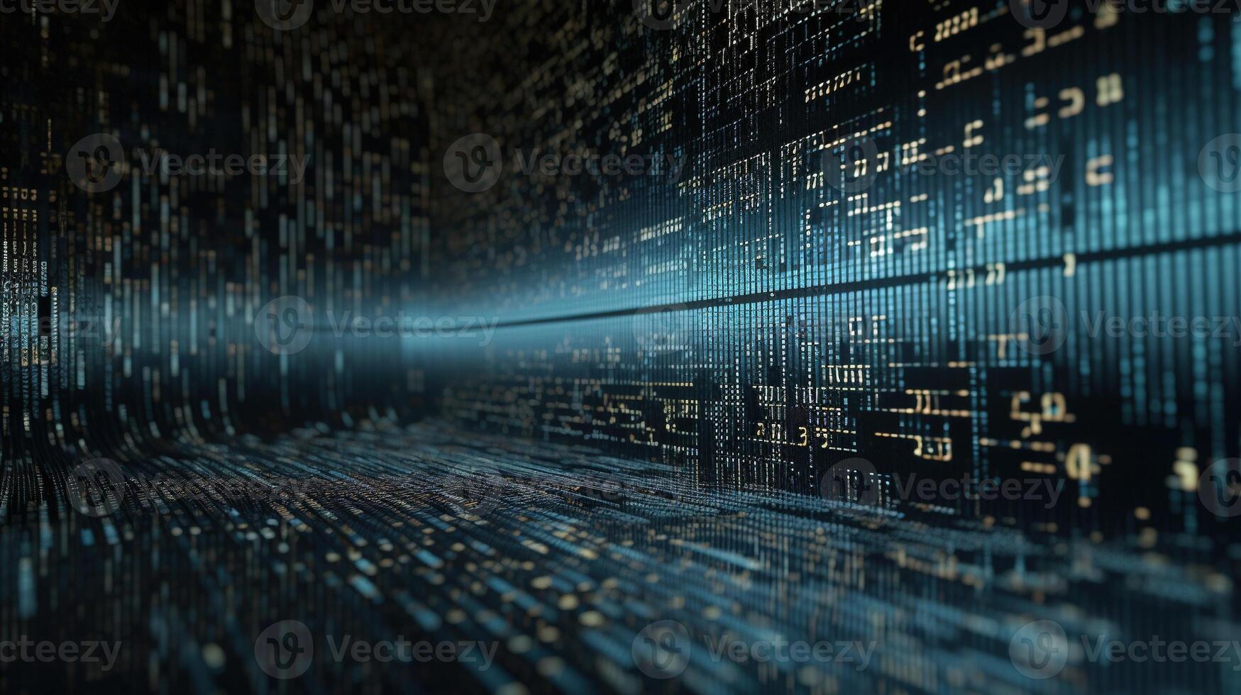3d Rendering Abstract Digital Technology Background Network Connection