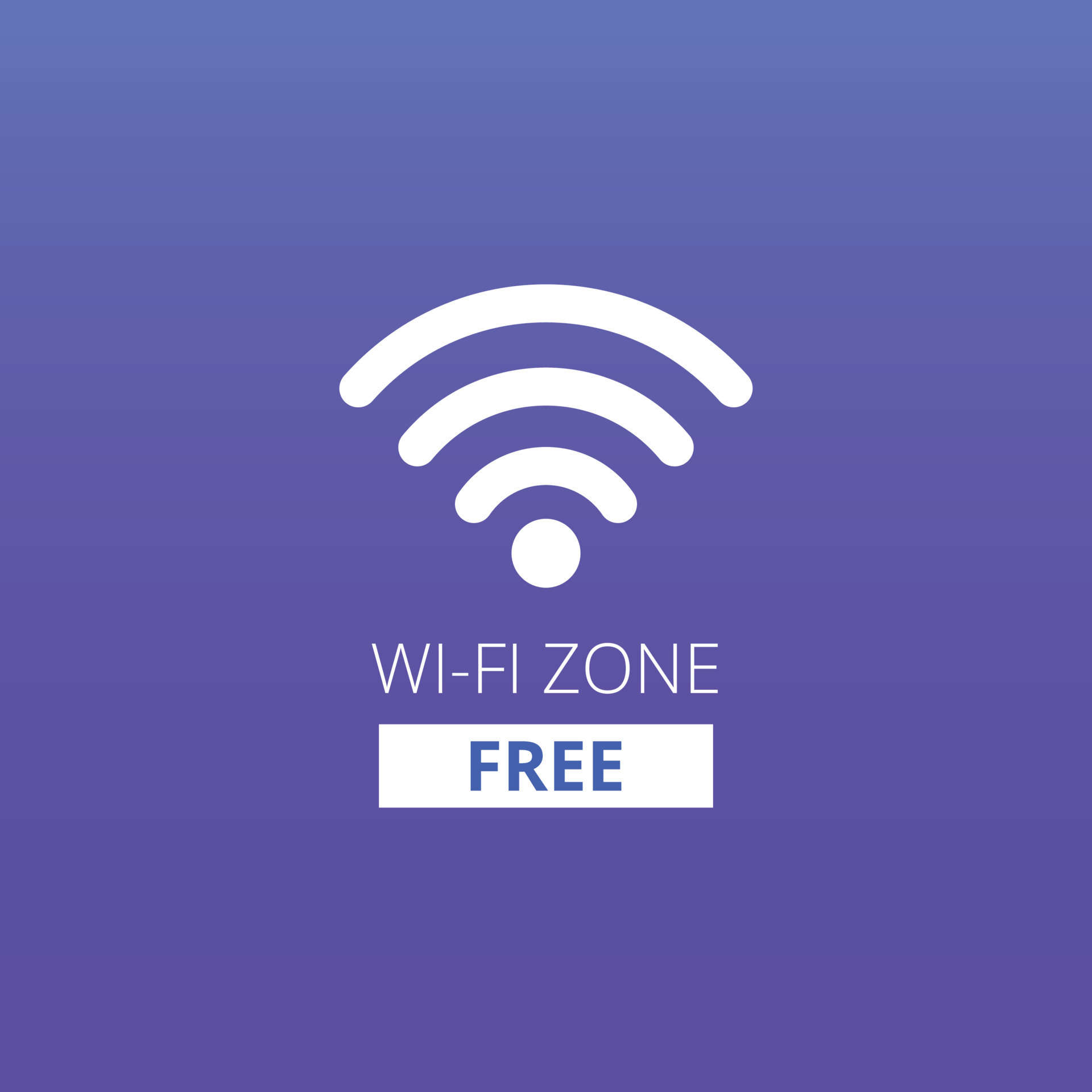 Free wifi zone vector illustration 24261519 Vector Art at Vecteezy