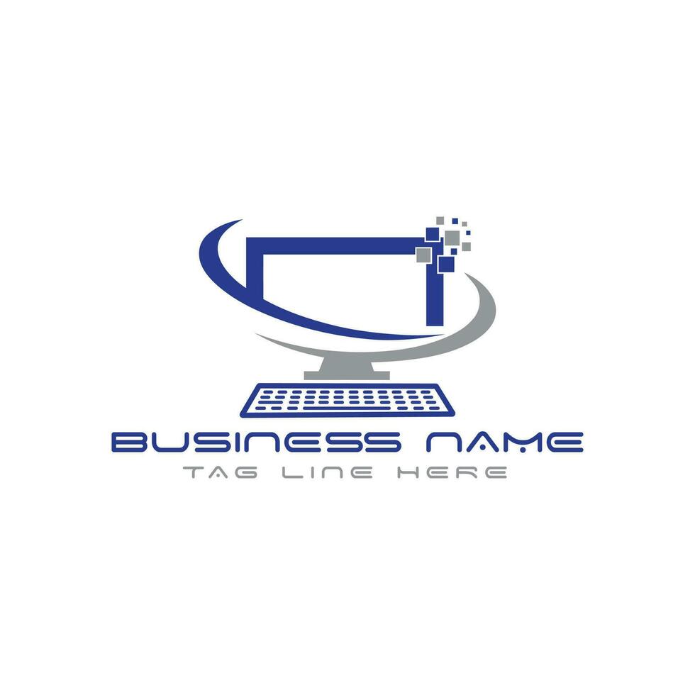 Computer Creative Technology Digital Cyber Security Logo 24266209