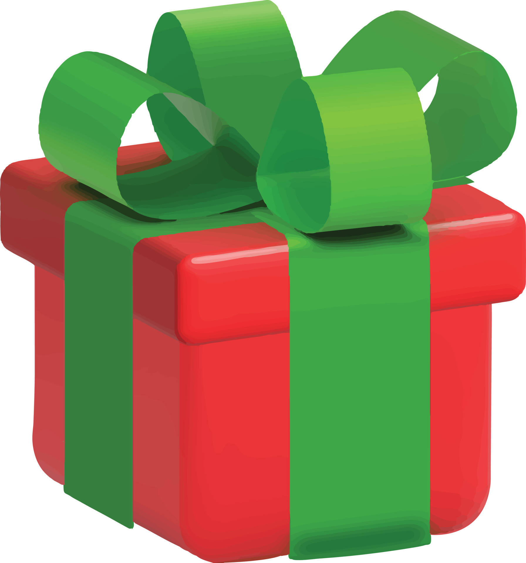 3D Christmas Gift Box 24267138 Vector Art at Vecteezy