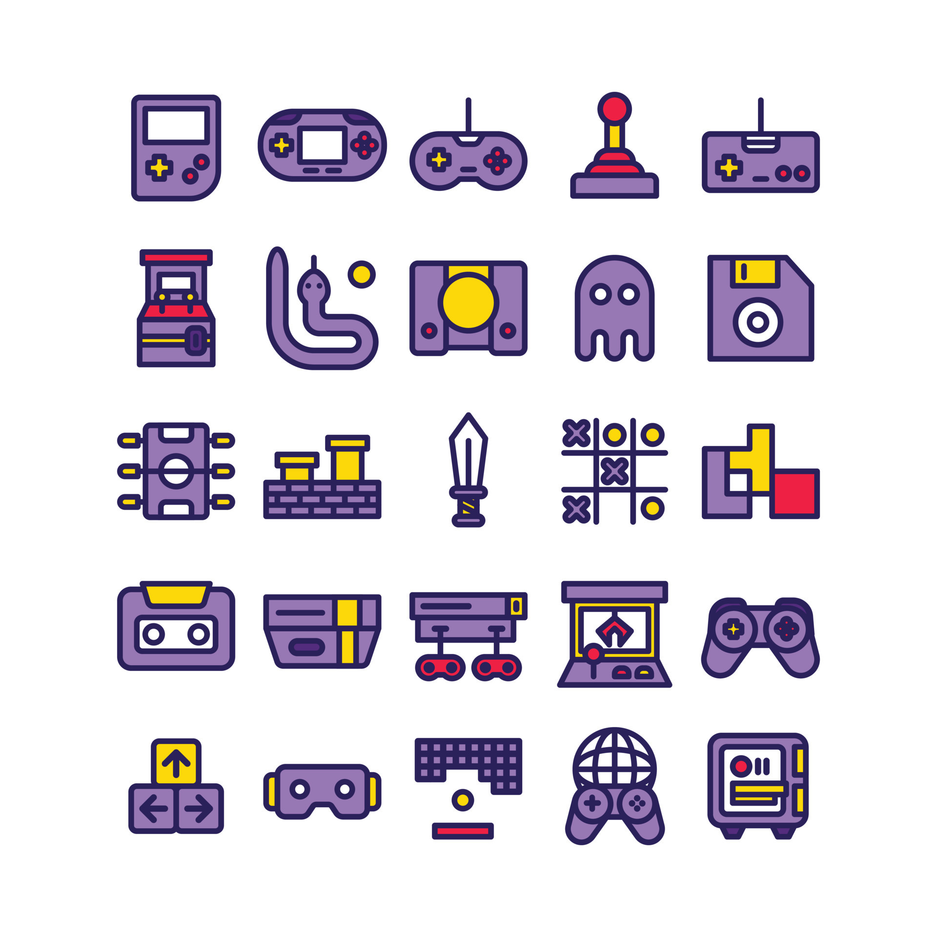 Arcade Game Icon Vector Art Icons And Graphics For Free Download
