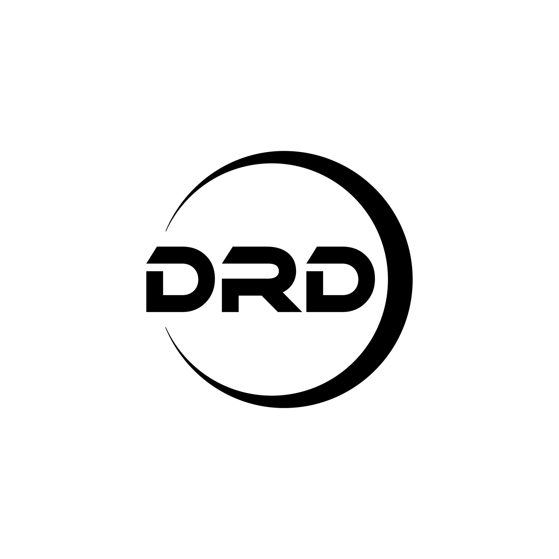 drd letra logo diseño en ilustración. vector logo, caligrafía diseños para logo, póster ...