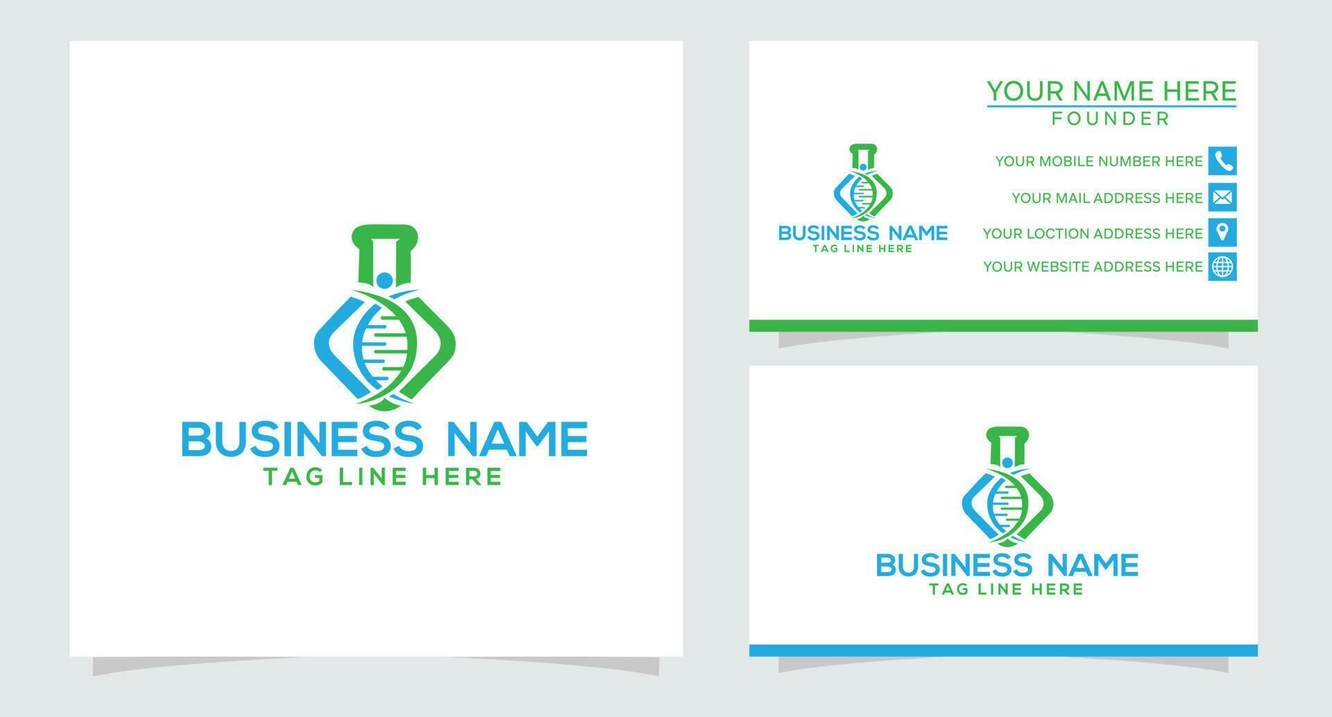 medical lab logo design 24269633 Vector Art at Vecteezy