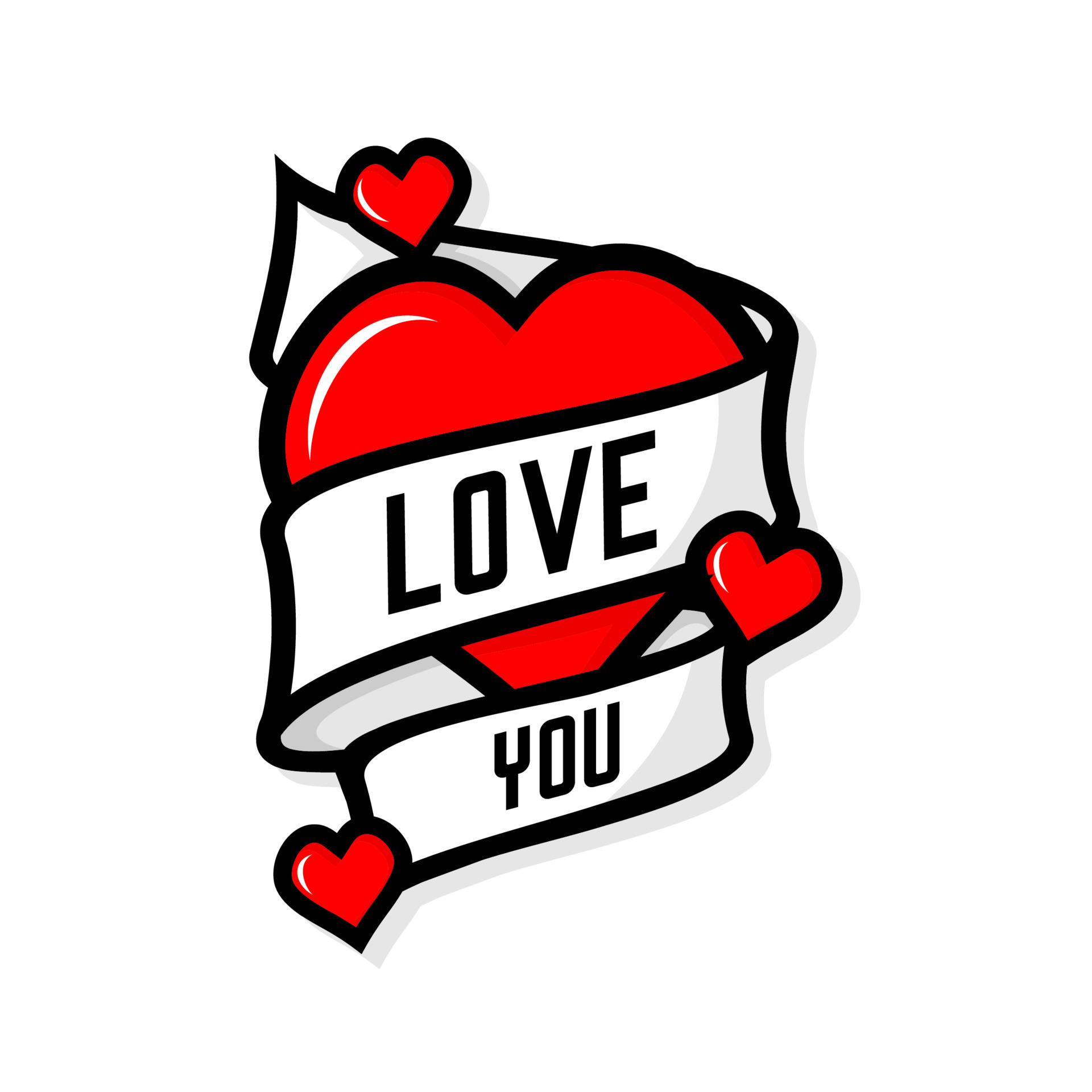 Love You Vector 24270642 Vector Art At Vecteezy