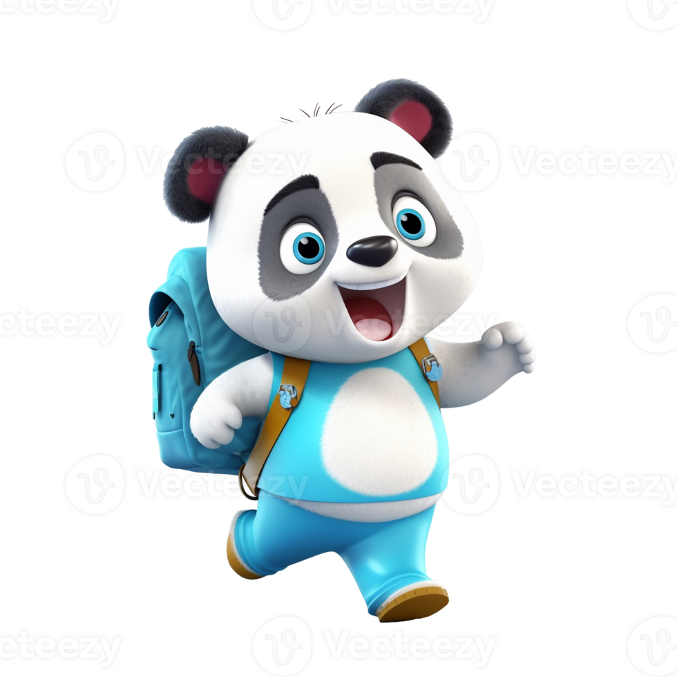 3d mignonne Panda personnage ai génératif 24272900 PNG 3d mignonne Panda personnage ai génératif 24272900 PNG