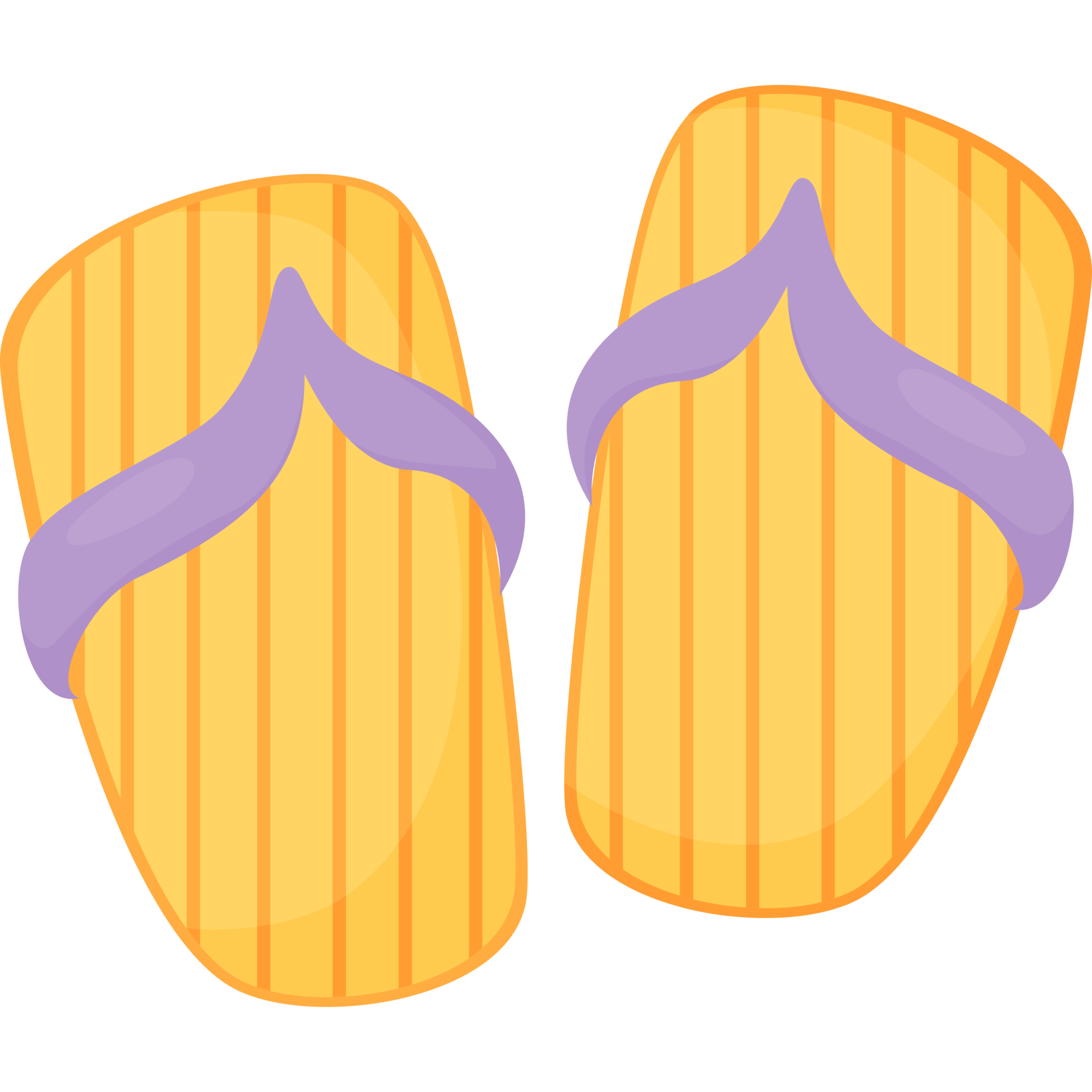 Beach Flip Flops Illustration 24273983 Png