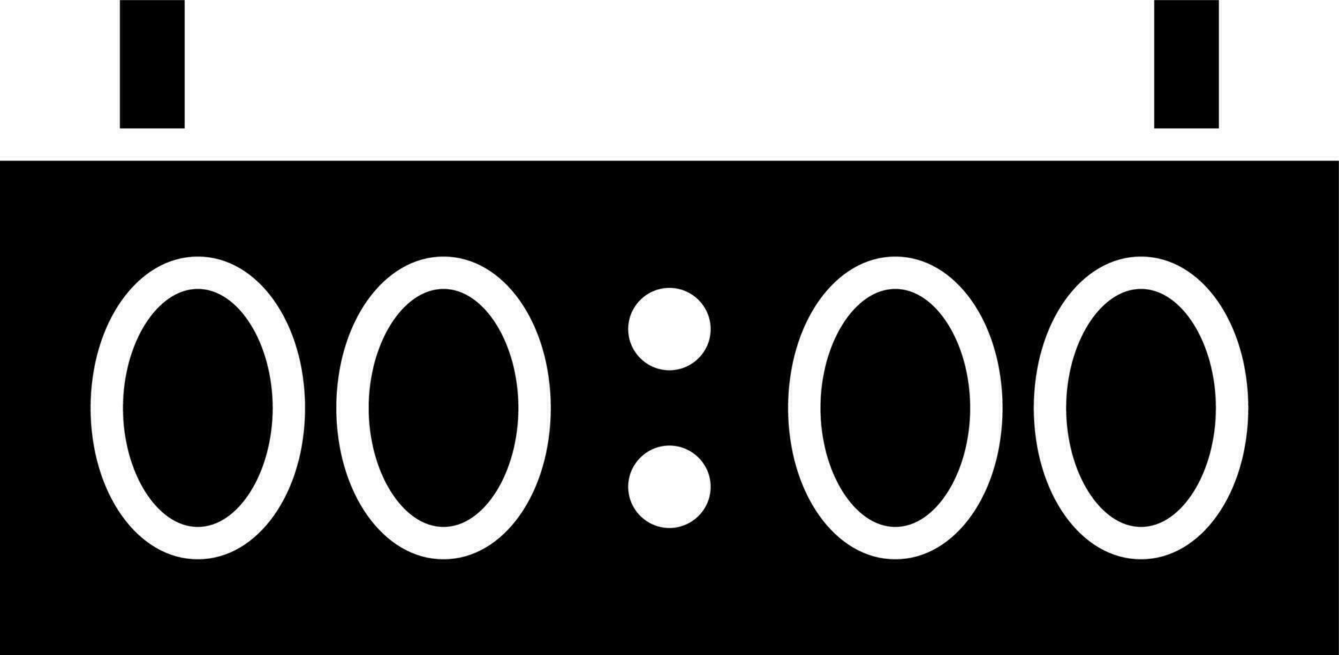 Digital clock glyph icon. 24277516 Vector Art at Vecteezy Digital clock glyph icon. 24277516 Vector Art at Vecteezy