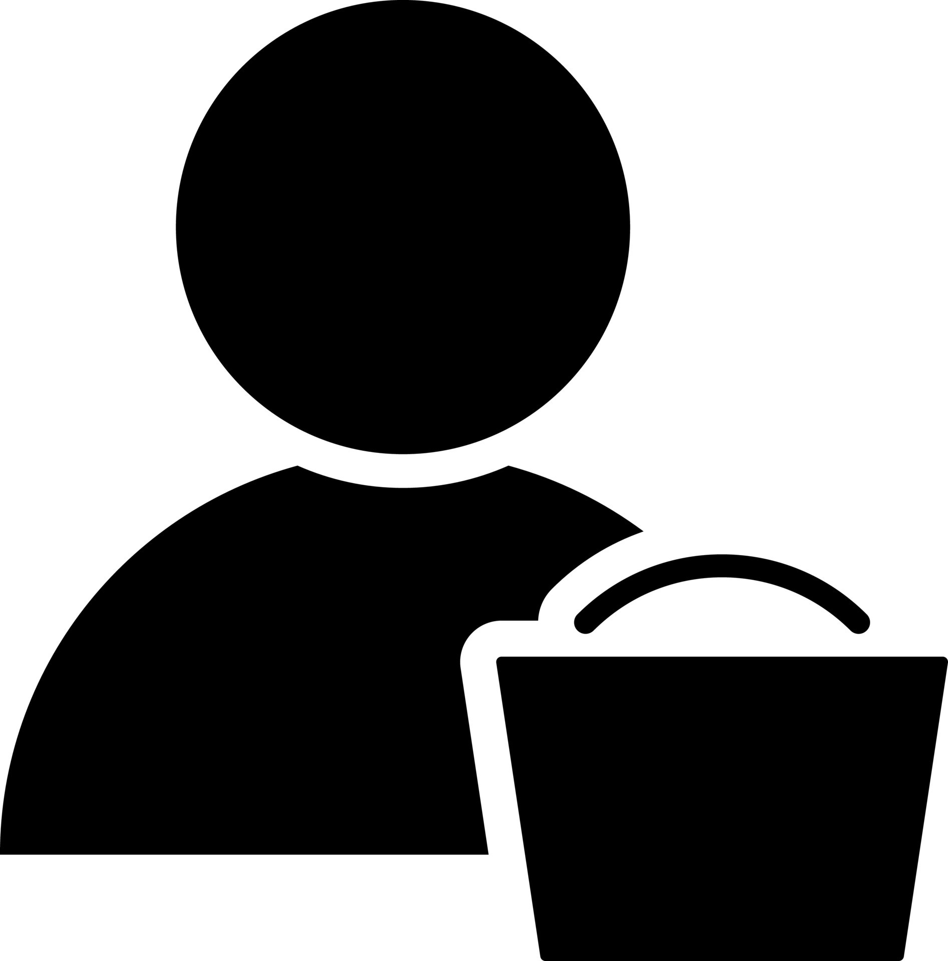 Customer shopping icon in Black and White color. 24278268 Vector Art at Vecteezy