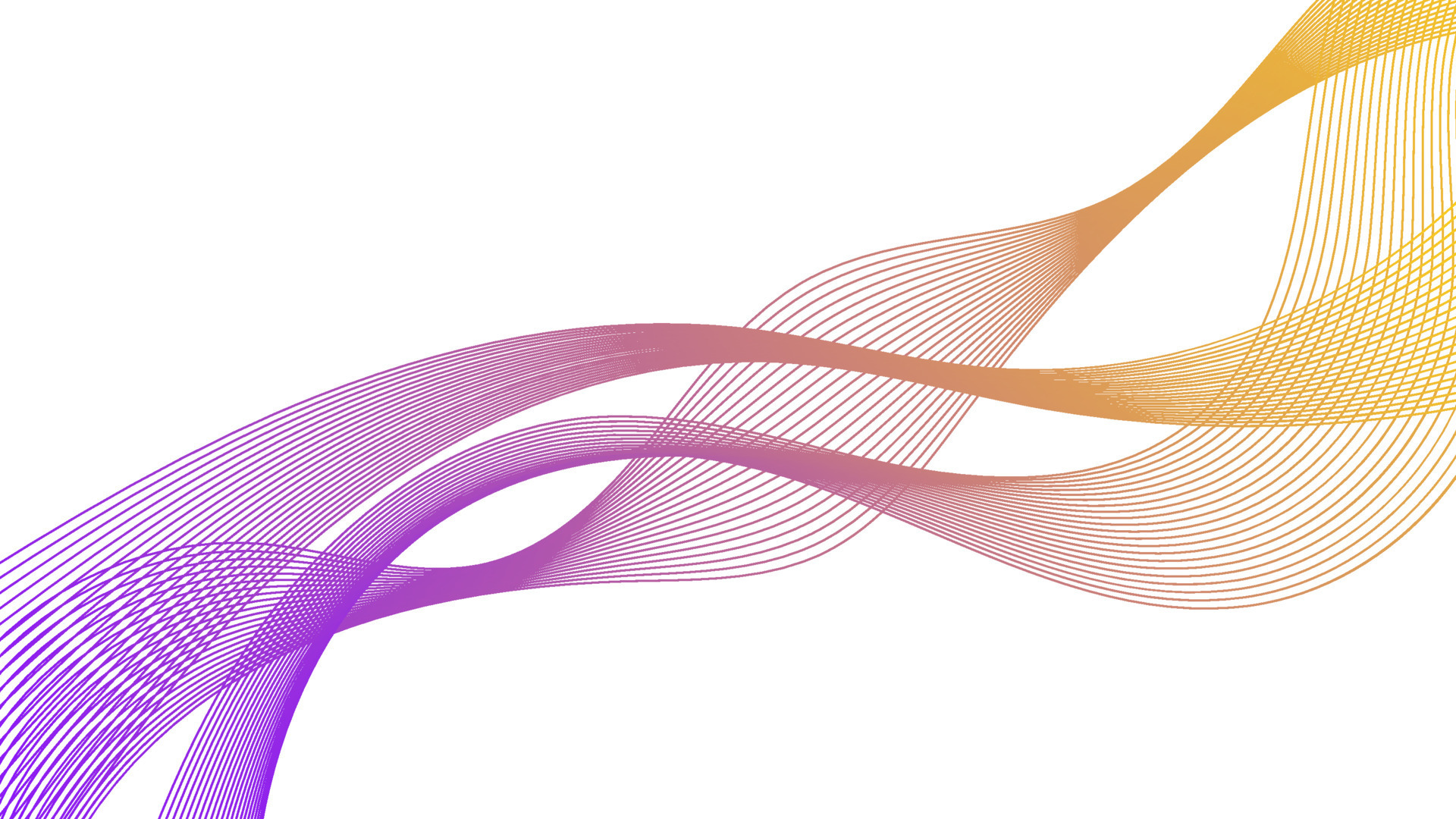 Abstract Backdrop With Colorful Wave Gradient Lines On White Background
