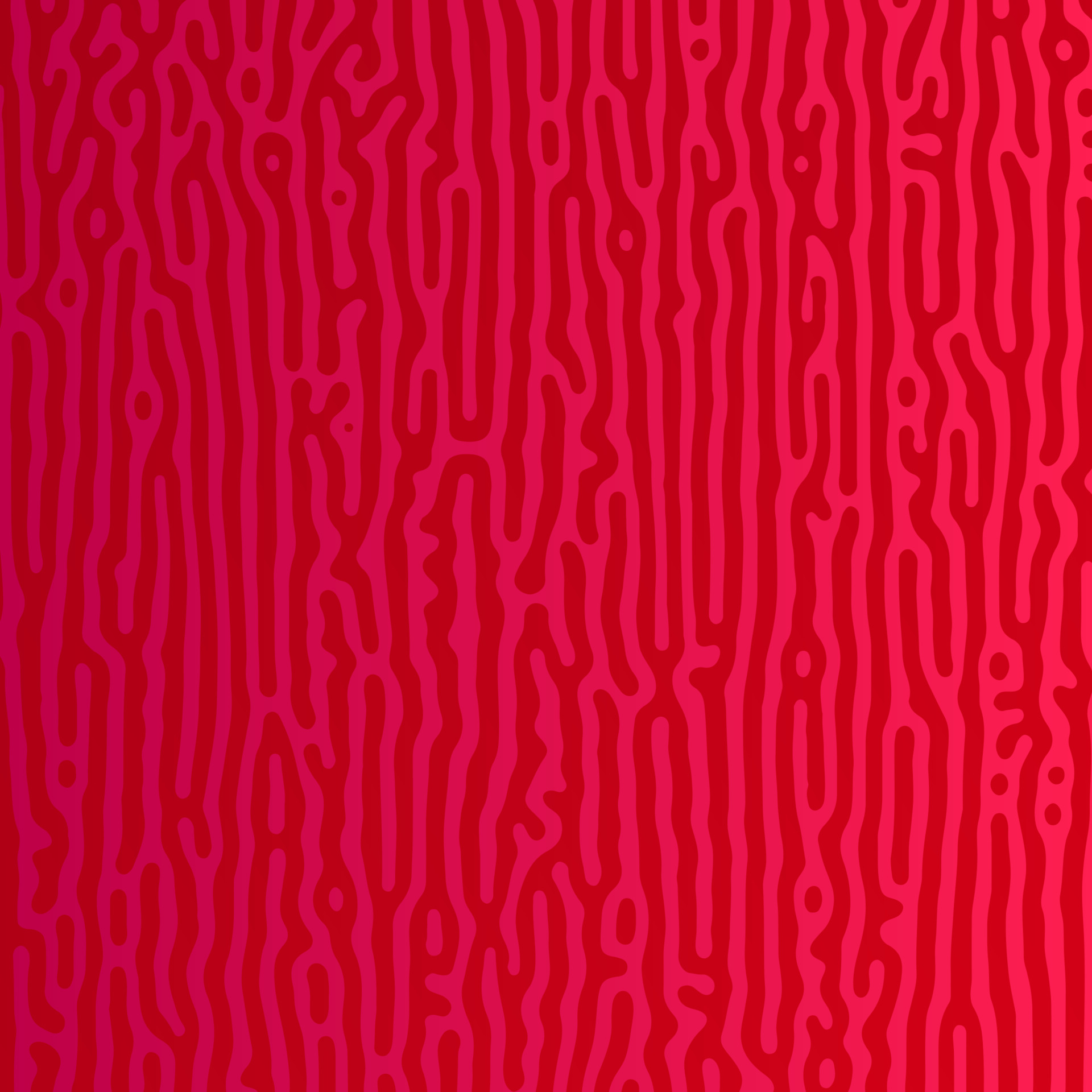 Red Turing Reaction Gradient Background Abstract Diffusion Pattern