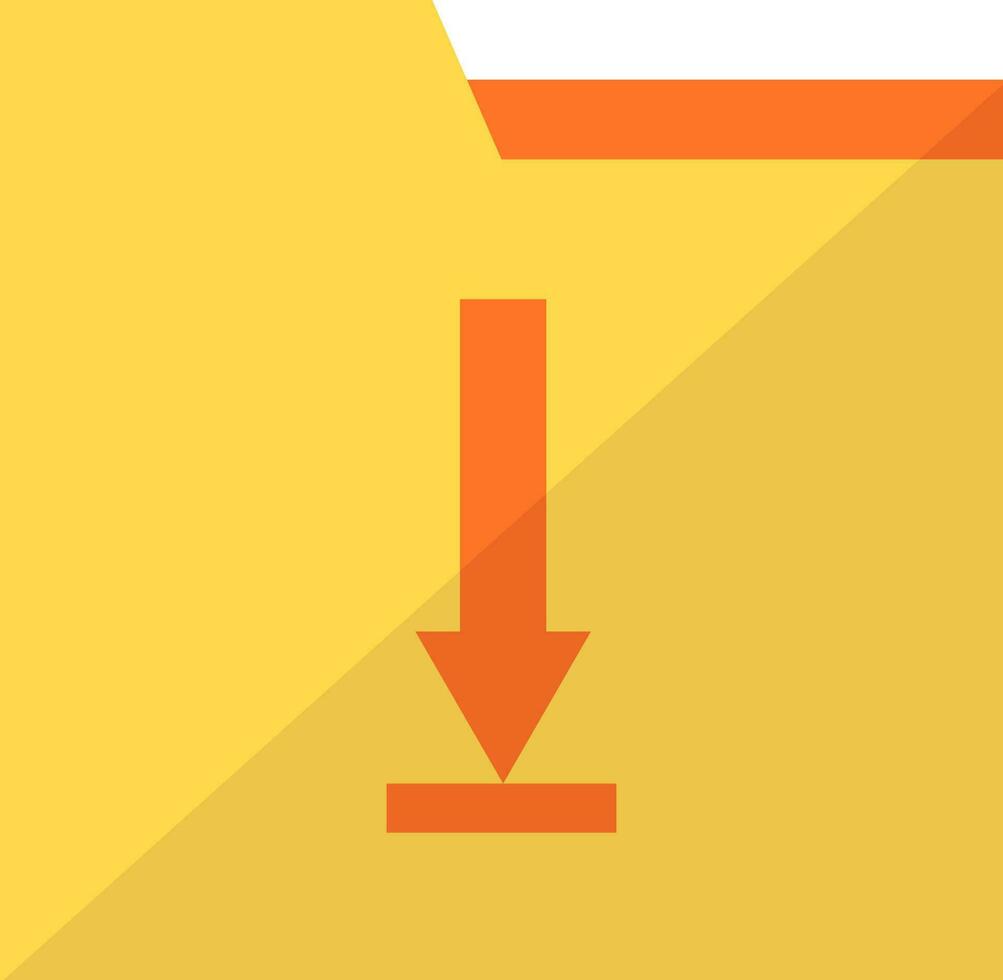 Download folder icon or symbol. 24282285 Vector Art at Vecteezy