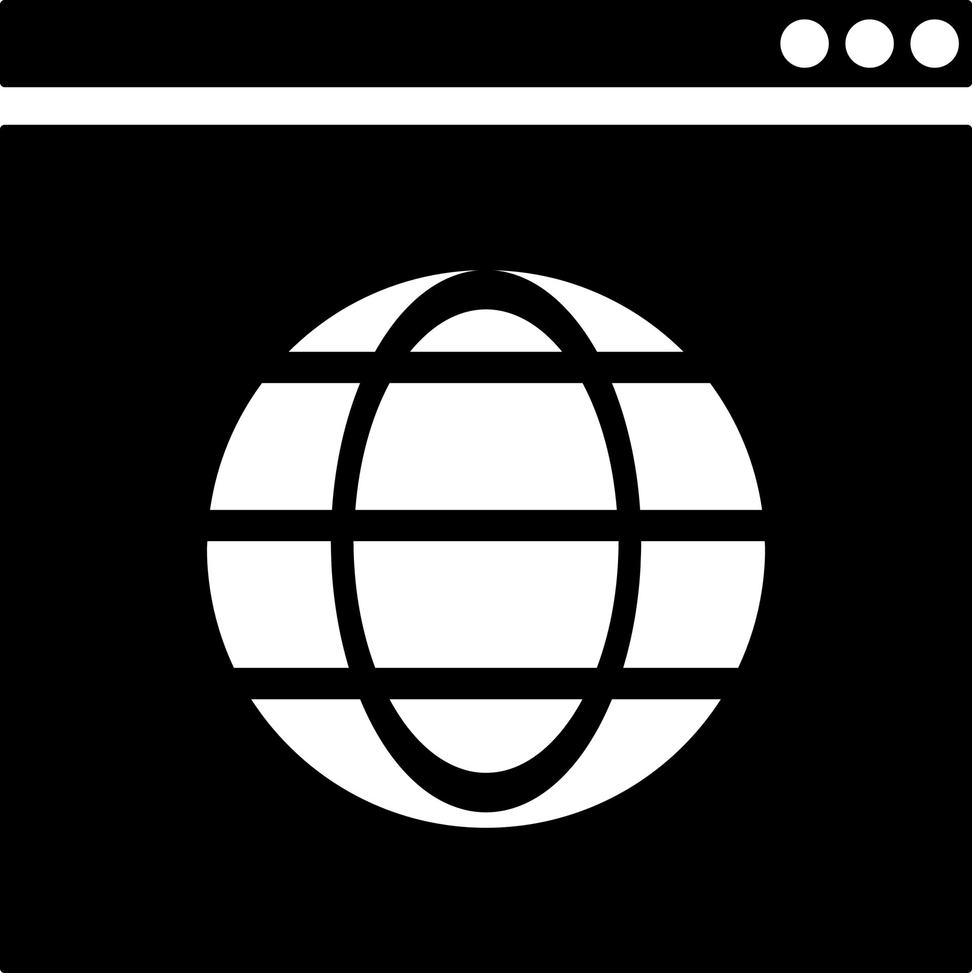 Browser connection icon in Black and White color. 24282846 Vector Art at Vecteezy