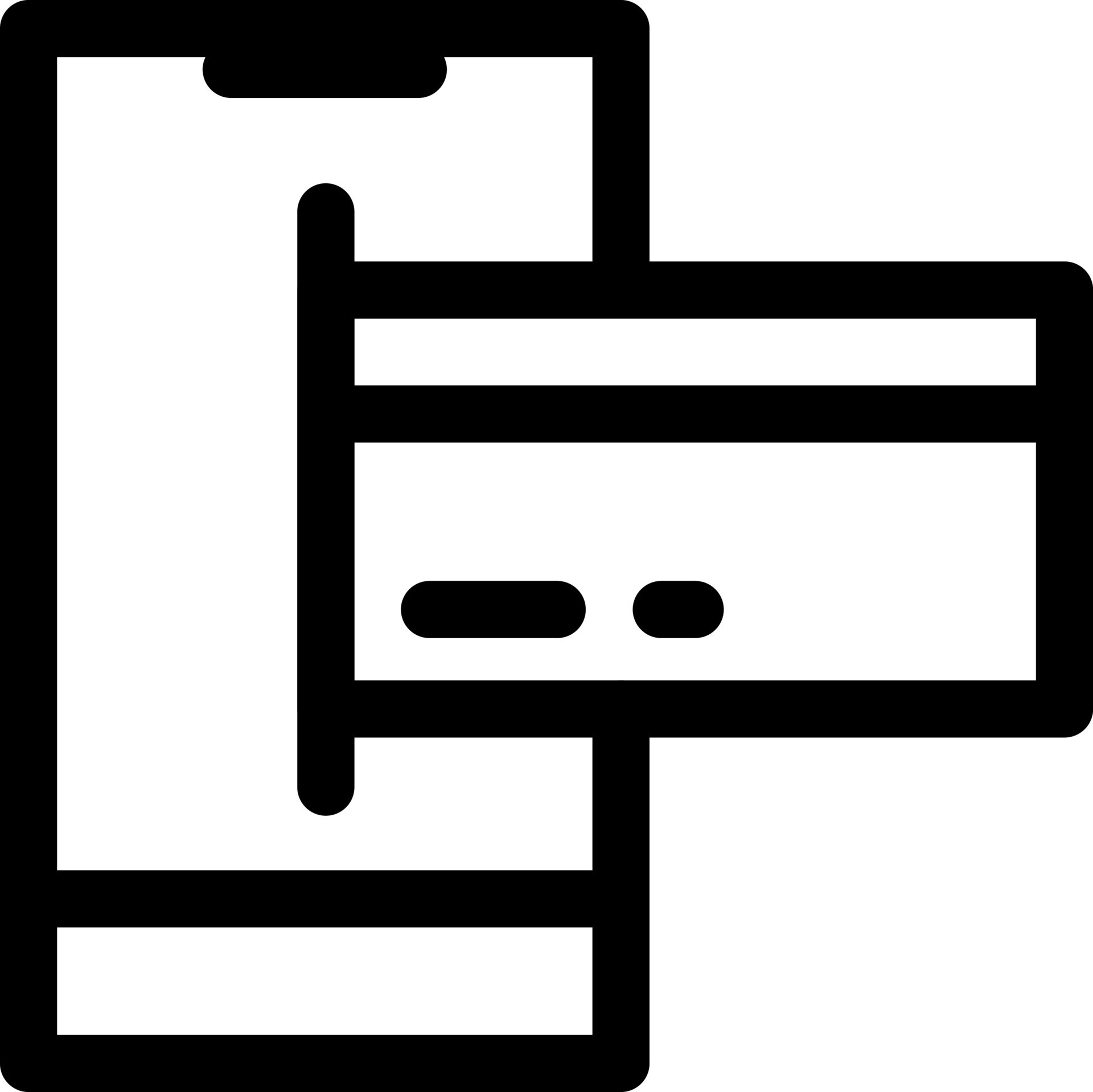 en línea pago icono desde teléfono inteligente 24285373 Vector en Vecteezy