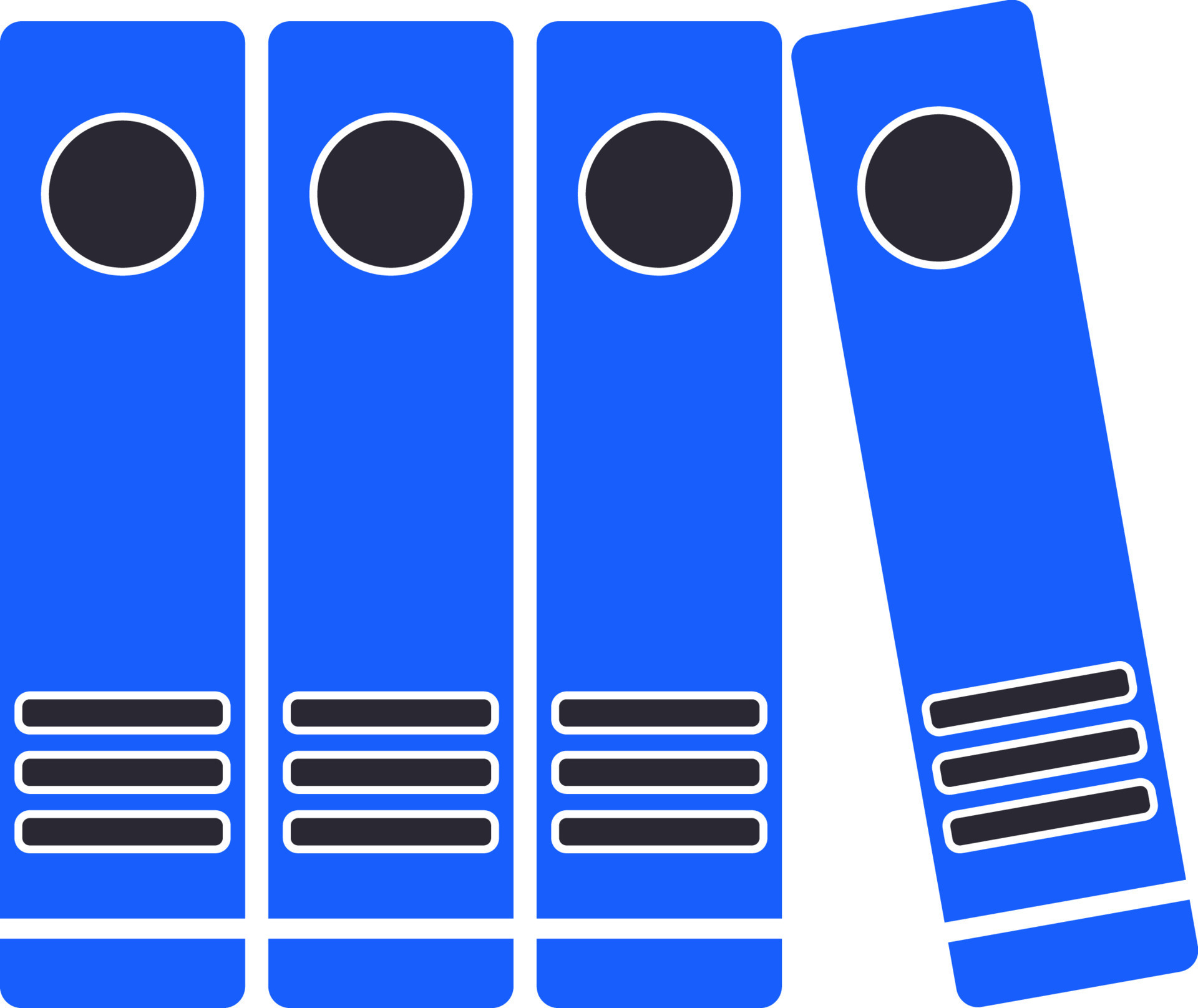 Illustration of File Folders. 24287203 Vector Art at Vecteezy