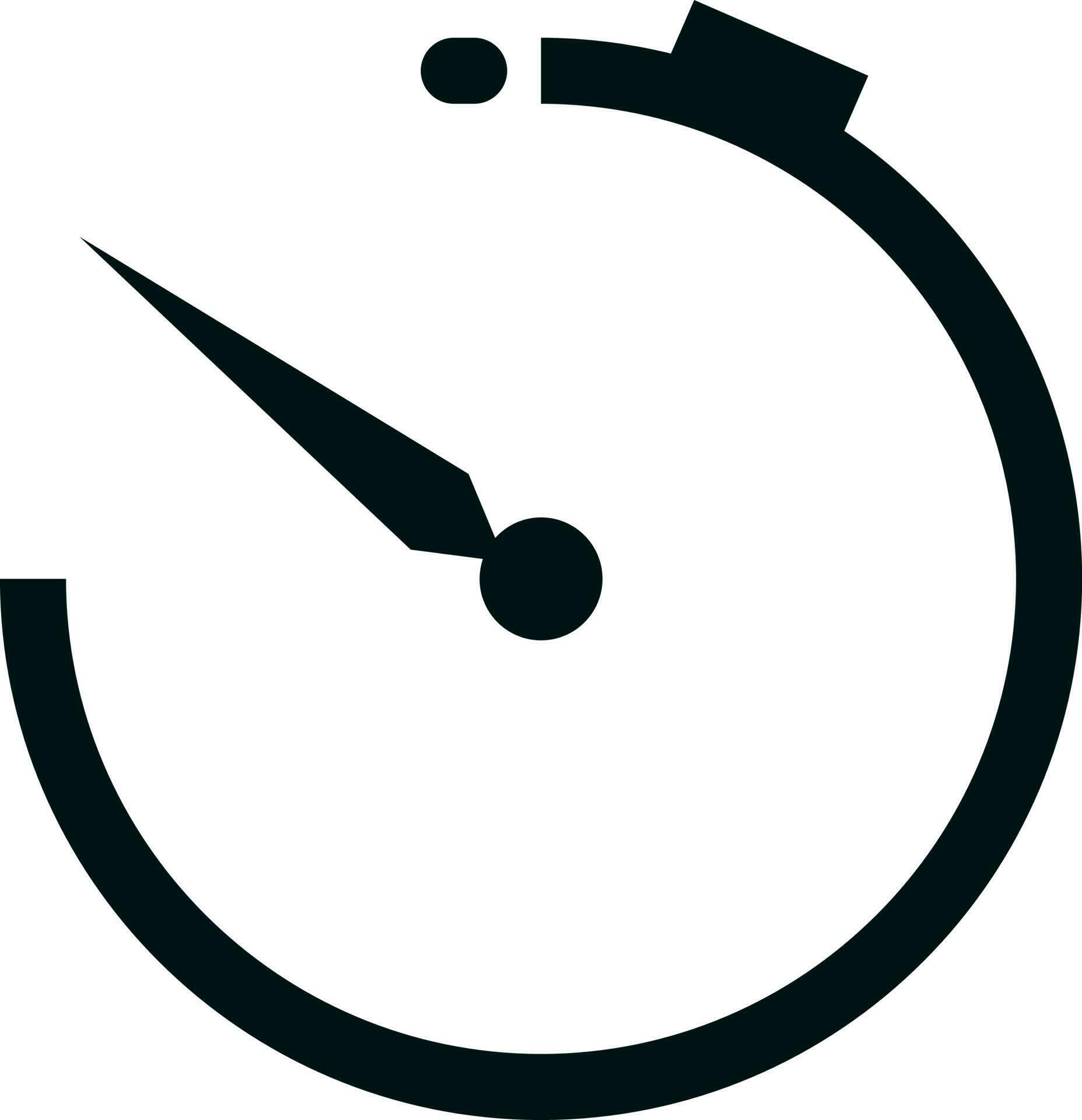 Flat style camera timer. 24287291 Vector Art at Vecteezy