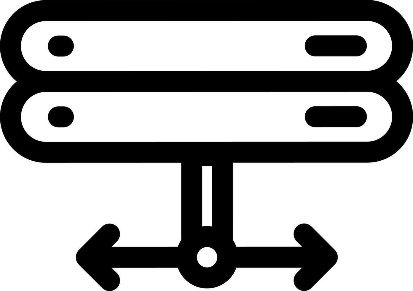 Server connection icon in thin line art. 24291434 Vector Art at Vecteezy
