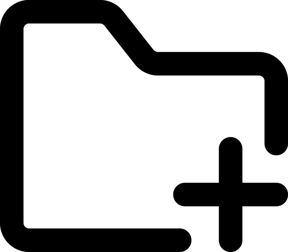 Add folder icon in line art. 24292697 Vector Art at Vecteezy Add folder icon in line art. 24292697 Vector Art at Vecteezy