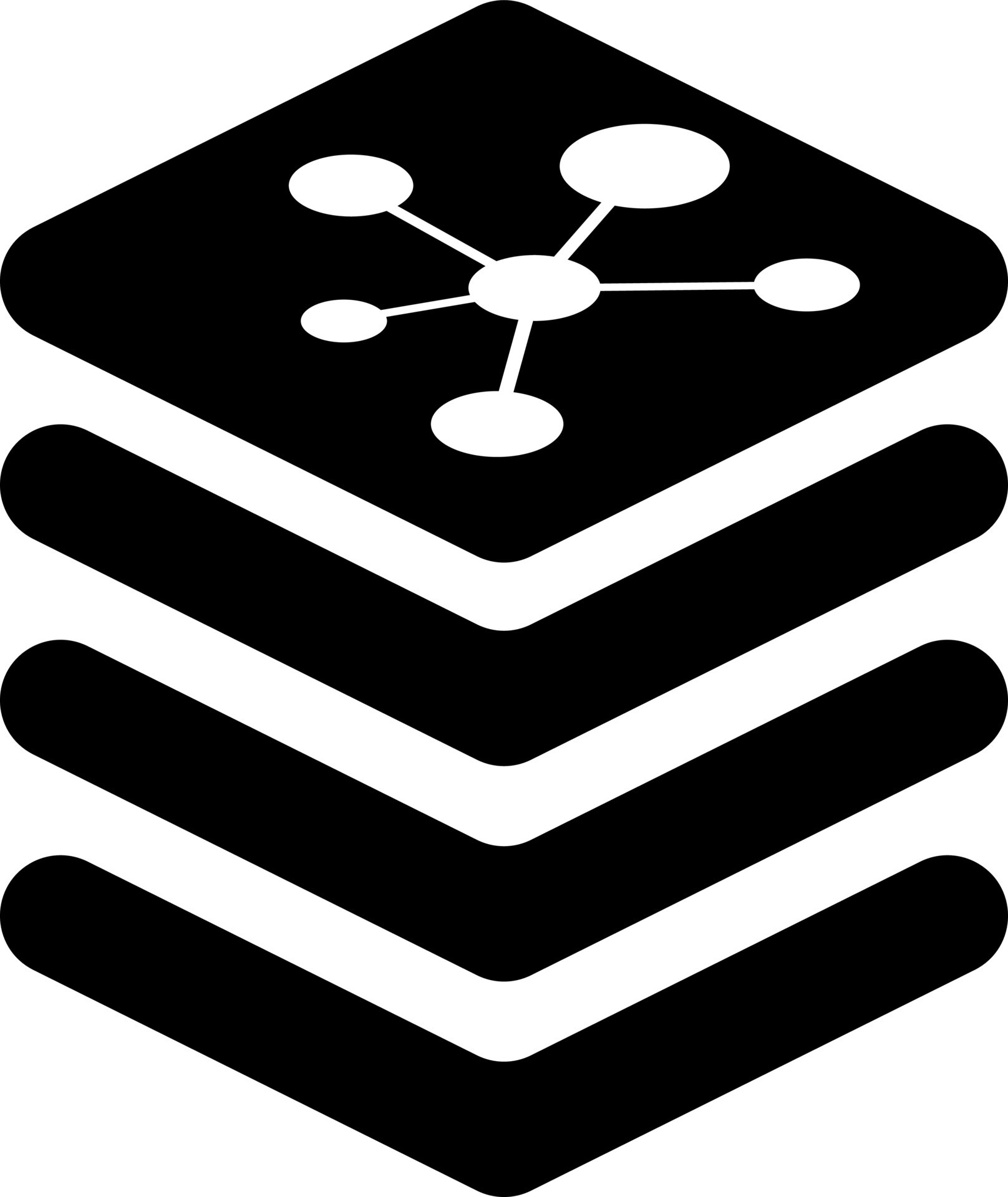 Flat Style Database Icon In Black And White Color 24293568 Vector Art At Vecteezy