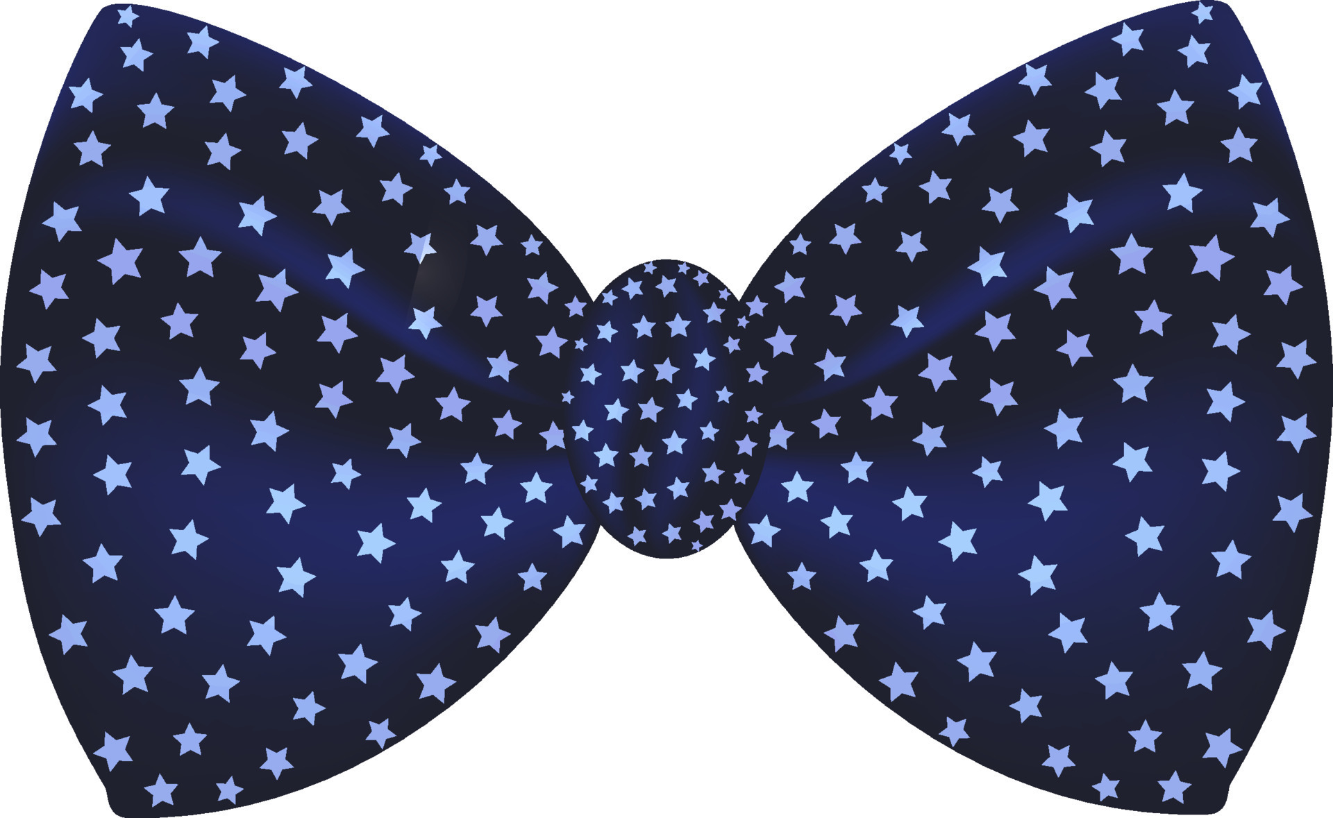 Blue bow tie with stars decoration. 24294061 Vector Art at Vecteezy