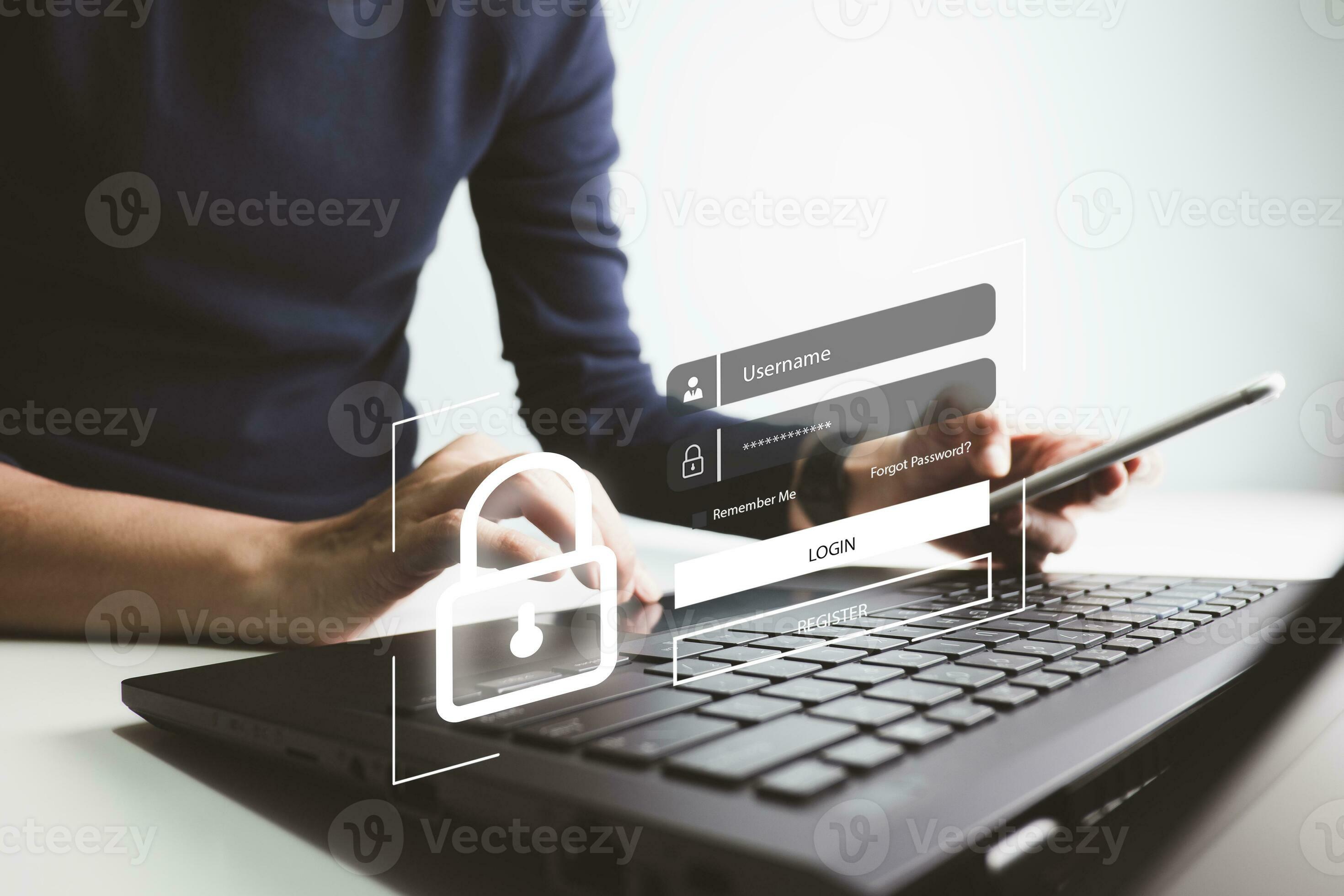 Verification Of Information With Finger Print By Smart Phone Internet Security Online