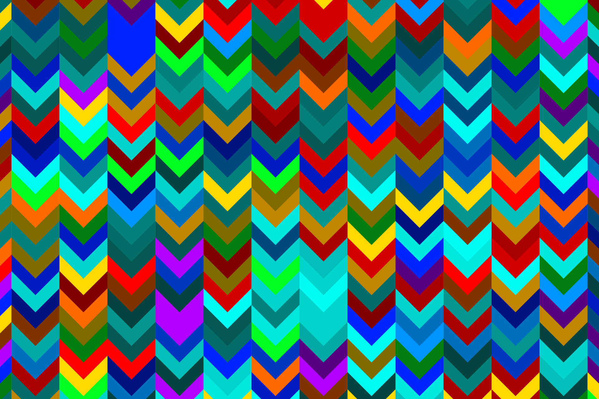 Bright Colorful Zig Zag Chevron Lines Seamless Pattern 24305948 Vector