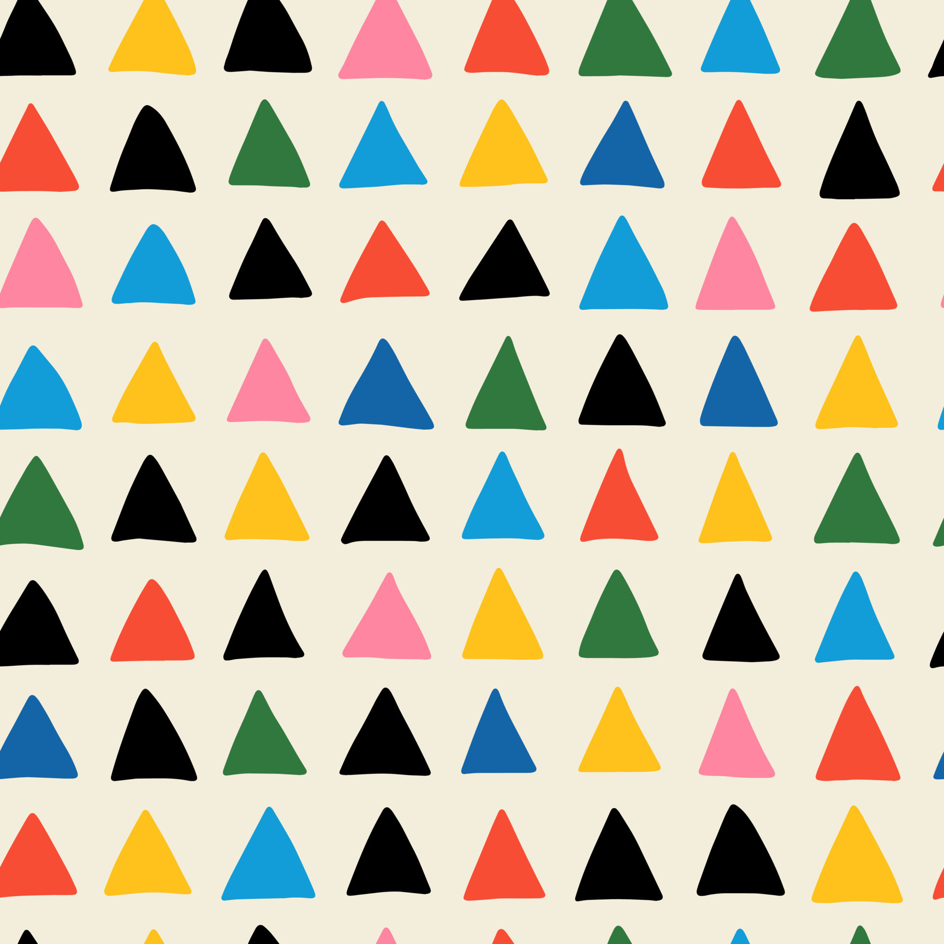 Hipster Triangle Pattern