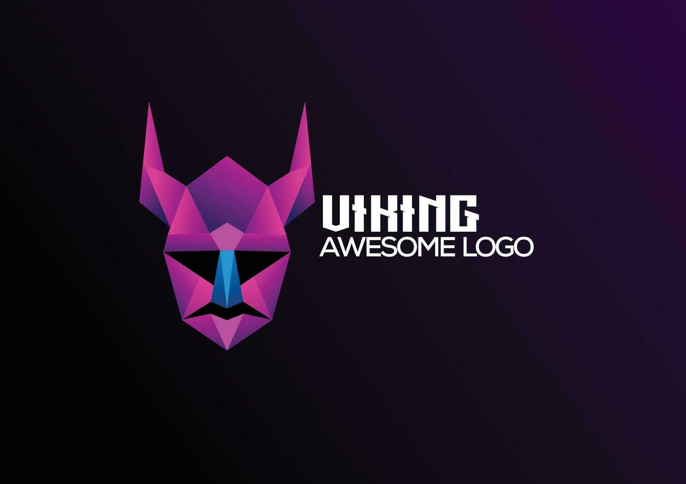 viking logo gradient colorful design 24306685 Vector Art at Vecteezy