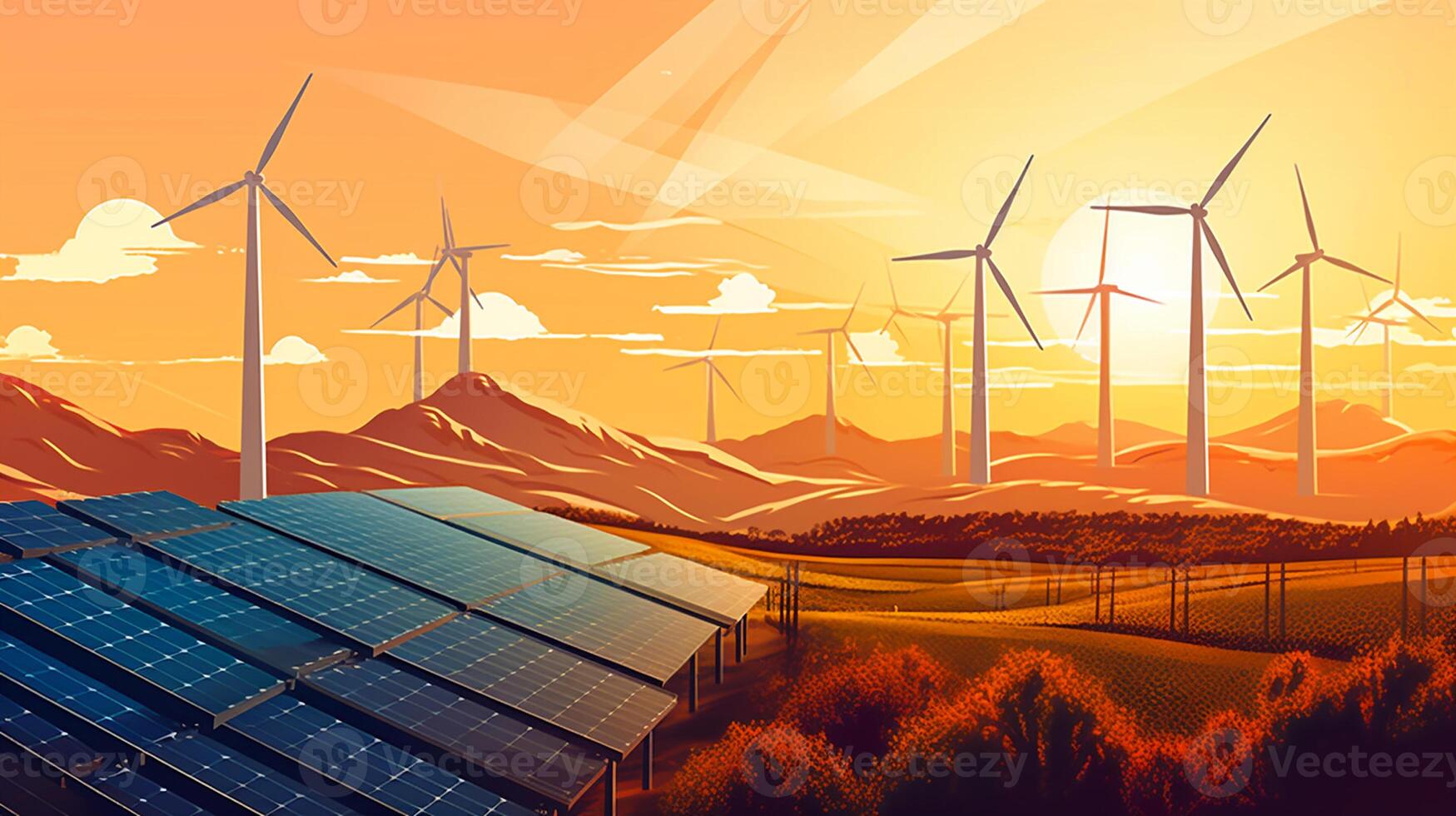Renewable Energy Background Stock Photos, Images and Backgrounds for ...
