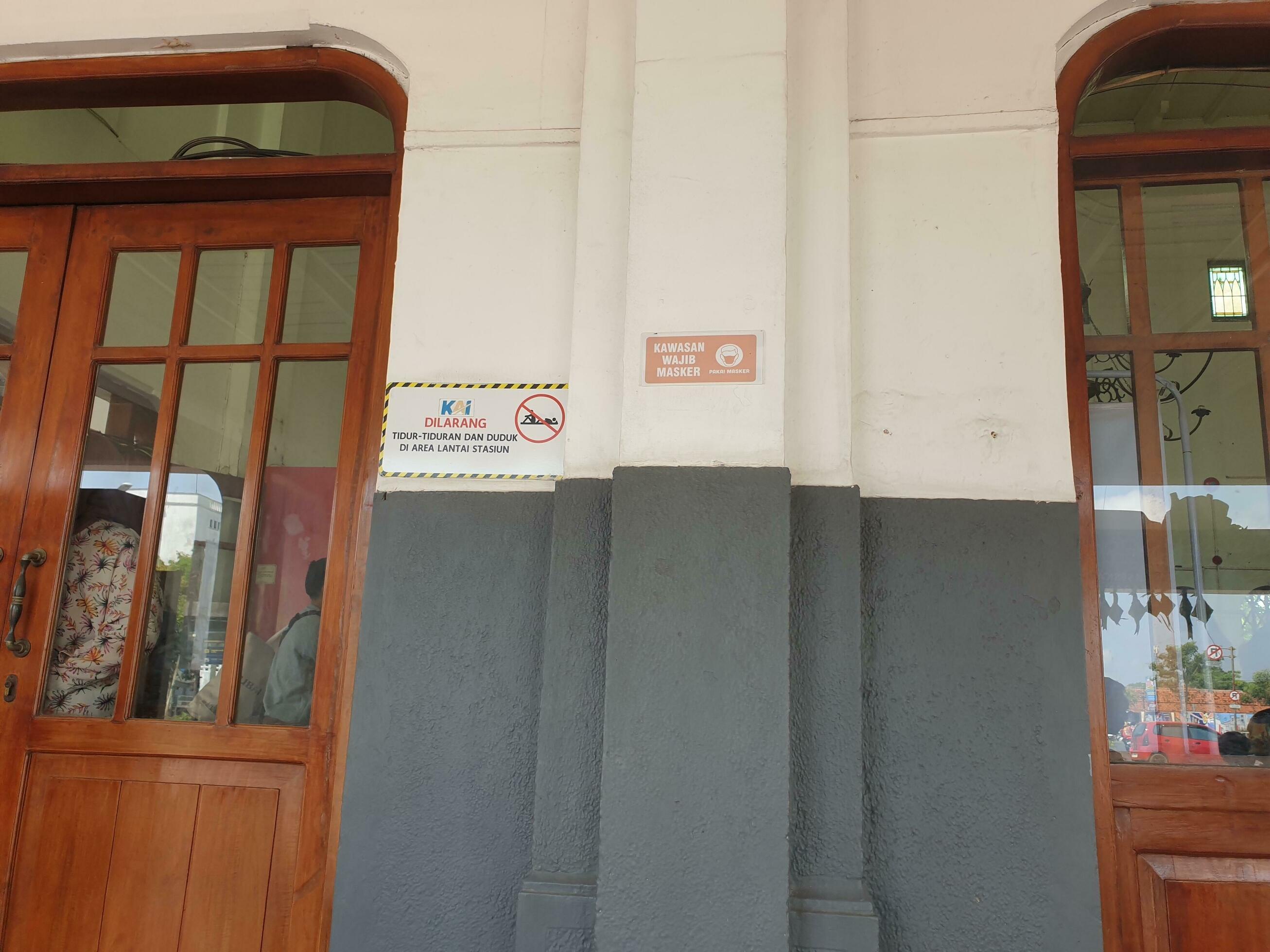 Tegal, May 2023. A photo portrait of the Tegal railway station building ... Tegal, May 2023. A photo portrait of the Tegal railway station building ...