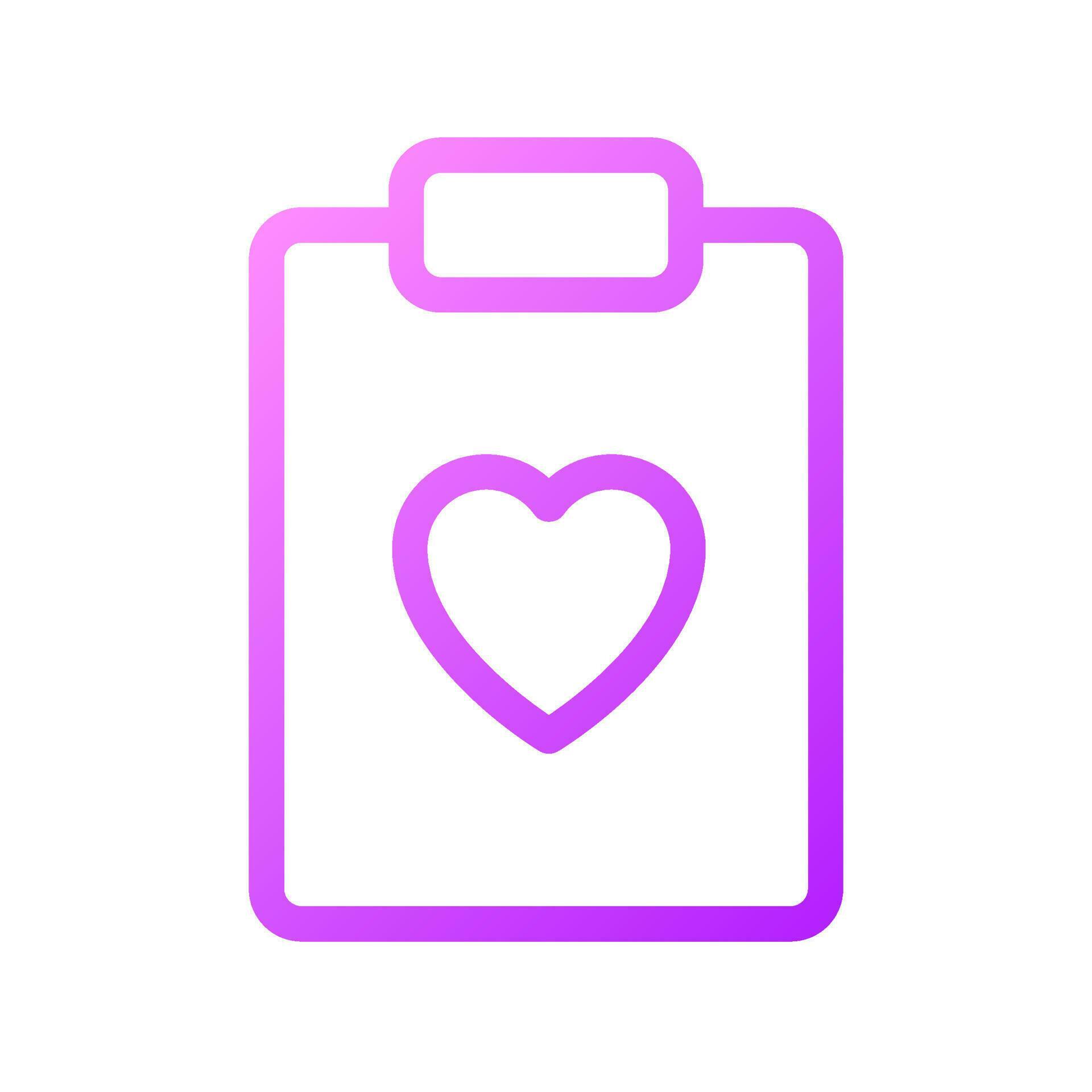 Health record pixel perfect gradient linear ui icon. Heart checkup plan ... Health record pixel perfect gradient linear ui icon. Heart checkup plan ...