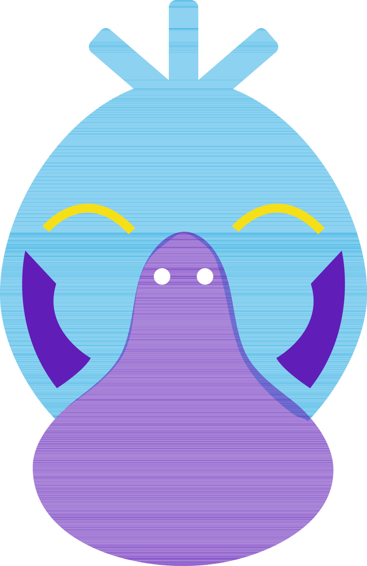 Isolated Psyduck In Flat Style 24325384 Vector Art At Vecteezy