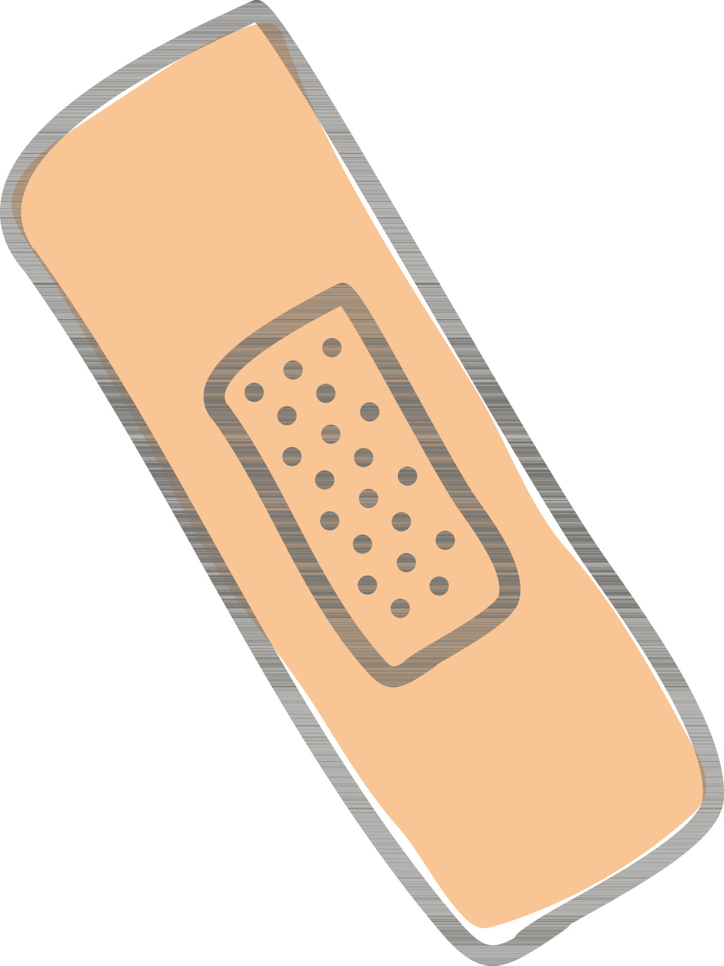 Flat illustration of medical plaster bandage. 24326385 Vector Art at Vecteezy