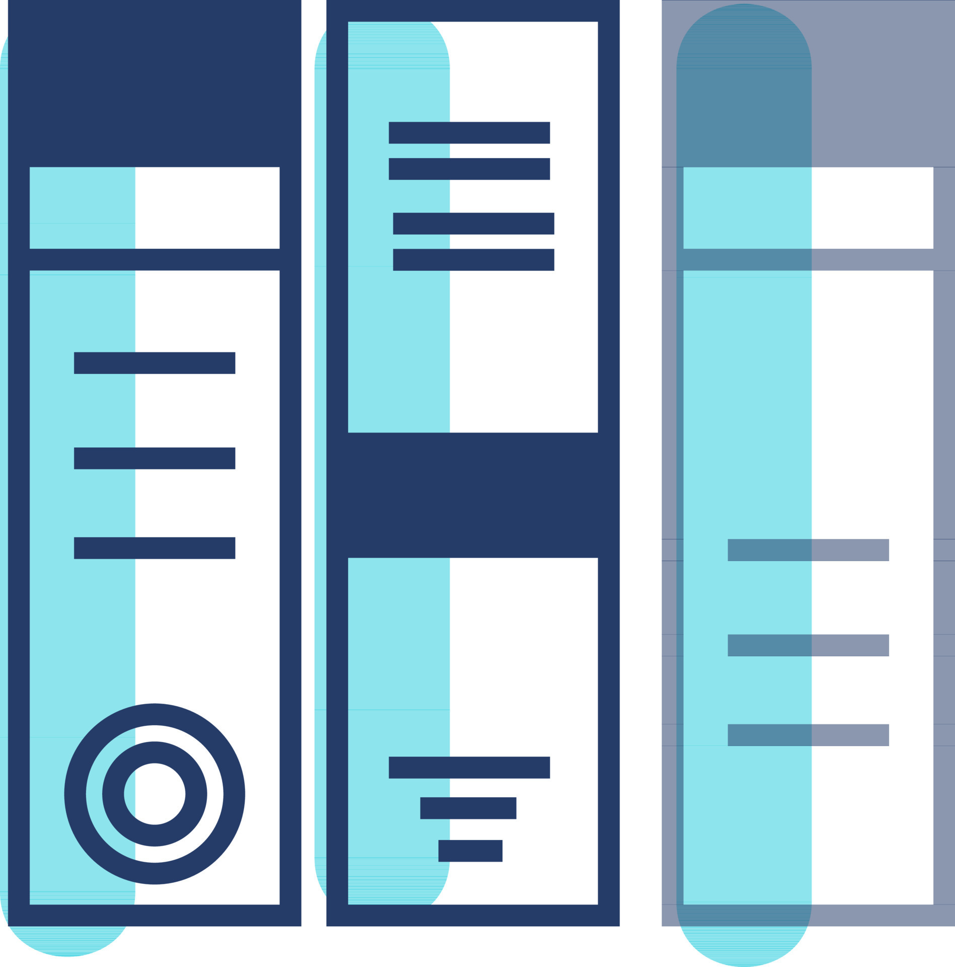 Flat illustration of file folders. 24327276 Vector Art at Vecteezy