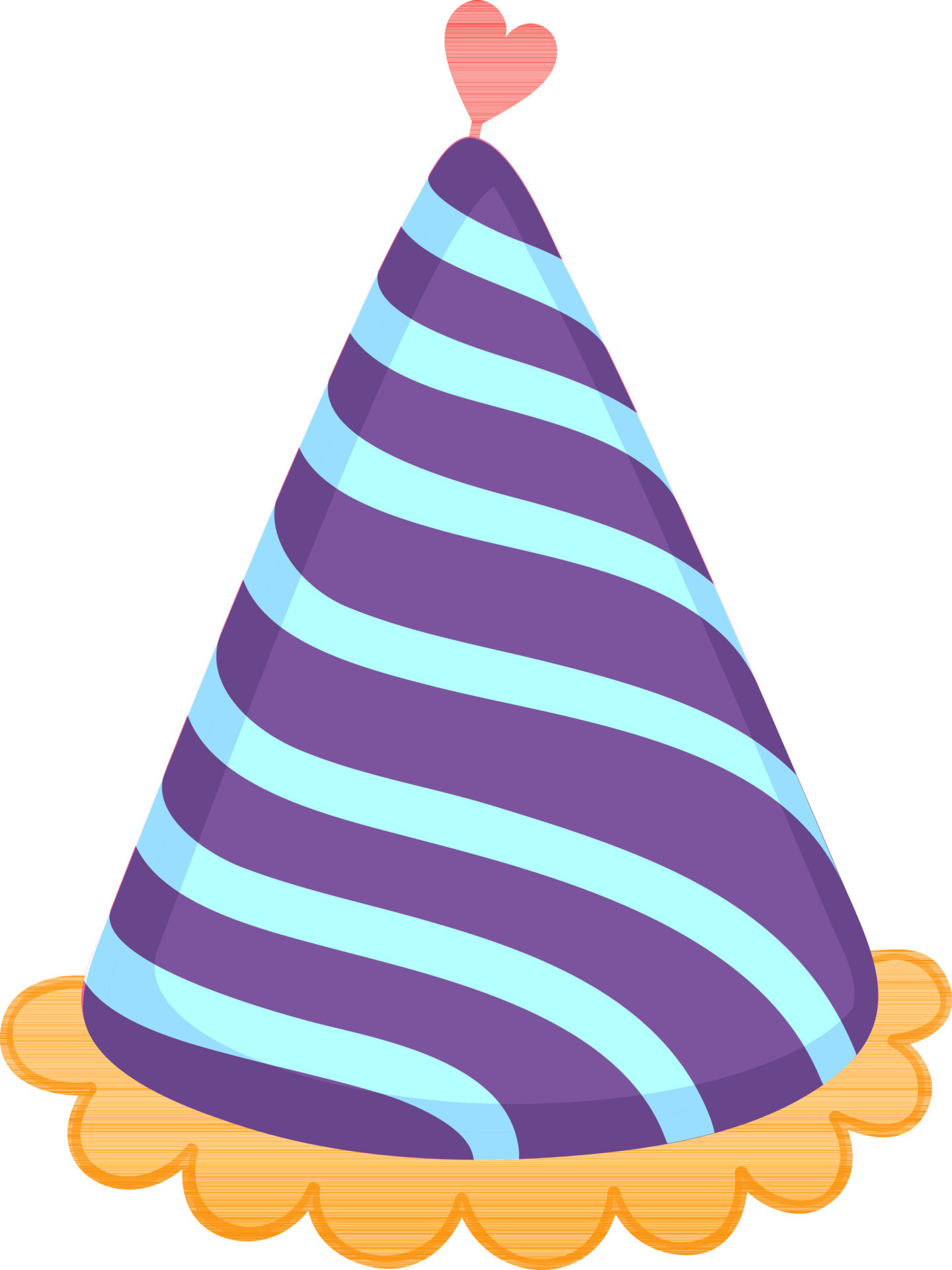 Illustration of colorful Party hat icon. 24327807 Vector Art at Vecteezy