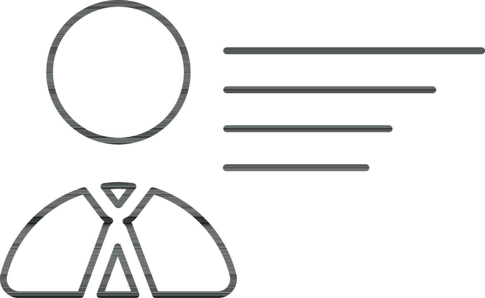 Id Card Icon User With Identity Profile 24328127 Vector Art At Vecteezy