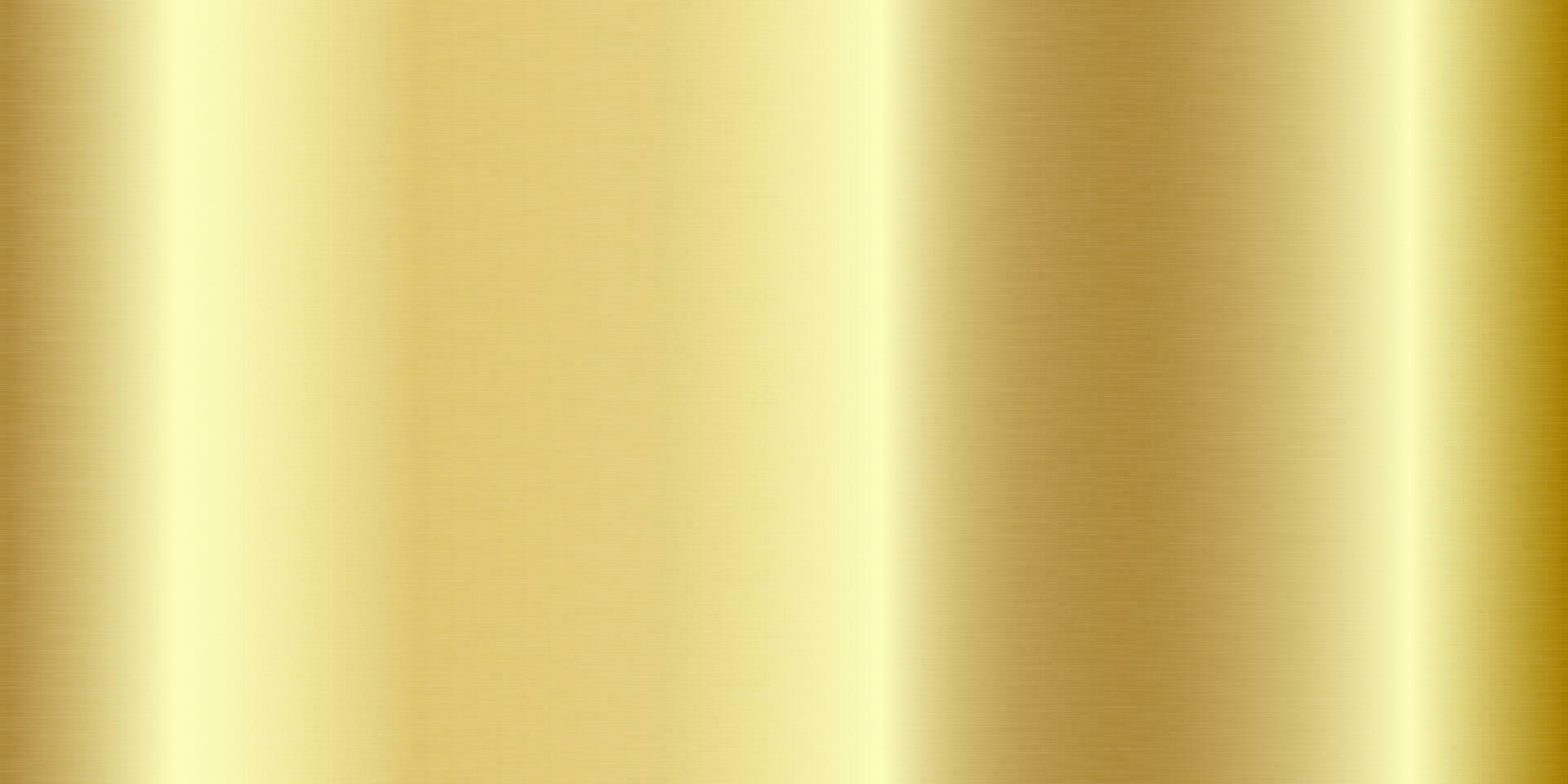 Gold foil texture background. Metal shiny gradient. Glossy surface with reflection and scratches ...